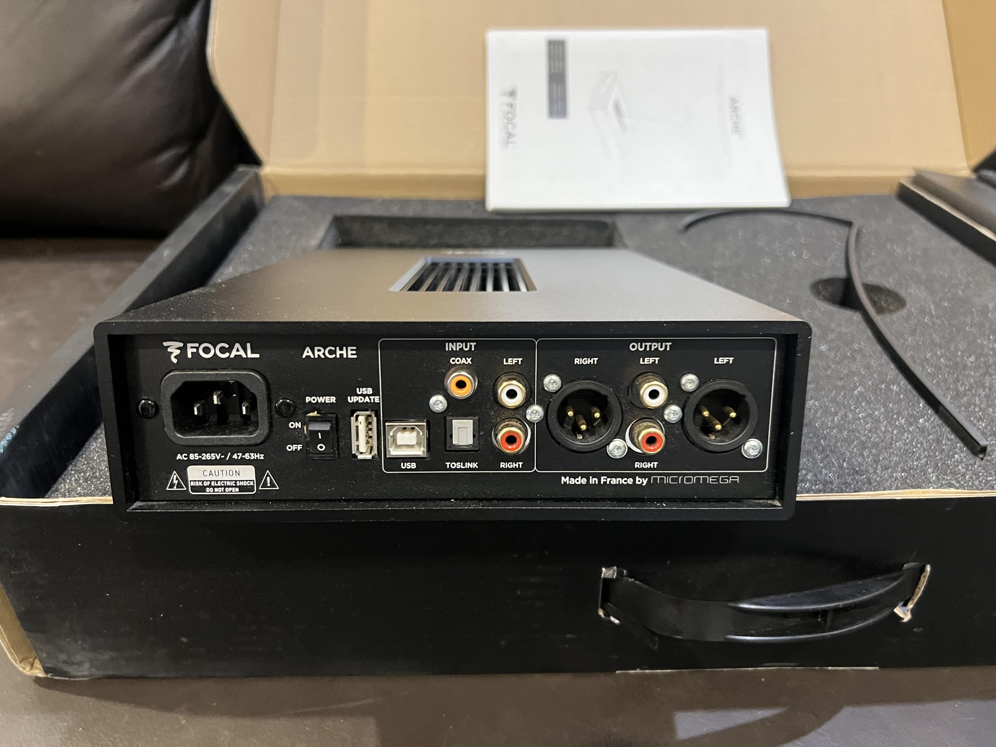 FOCAL ARCHE Headphone Amp DAC |﻿ Stereo, Home Cinema, Headphones Components