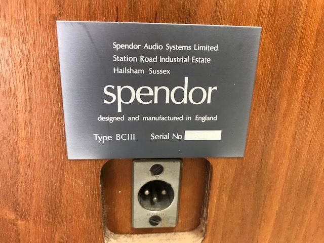 Spendor BC3 Speakers - Stereo, Home Cinema, Headphones Components ...