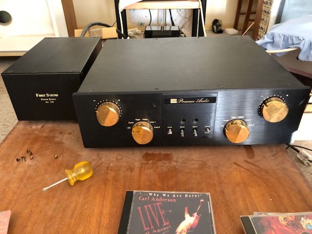 First Sound Presence Deluxe mkII tube preamp - Stereo, Home Cinema ...