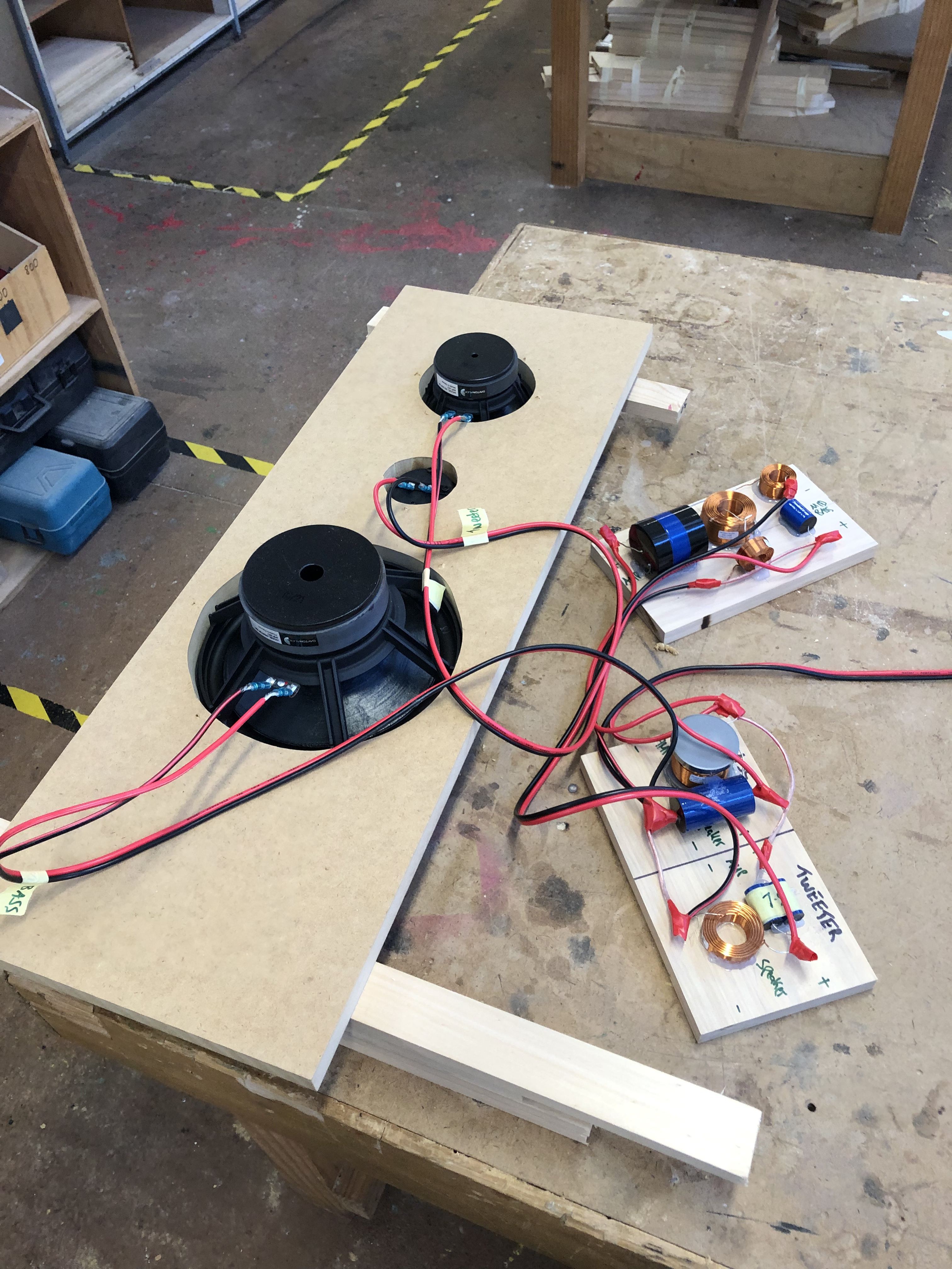 3-way monitor with 10 inch / 6 inch and Air-Motion Tweeter - DIY Audio ...