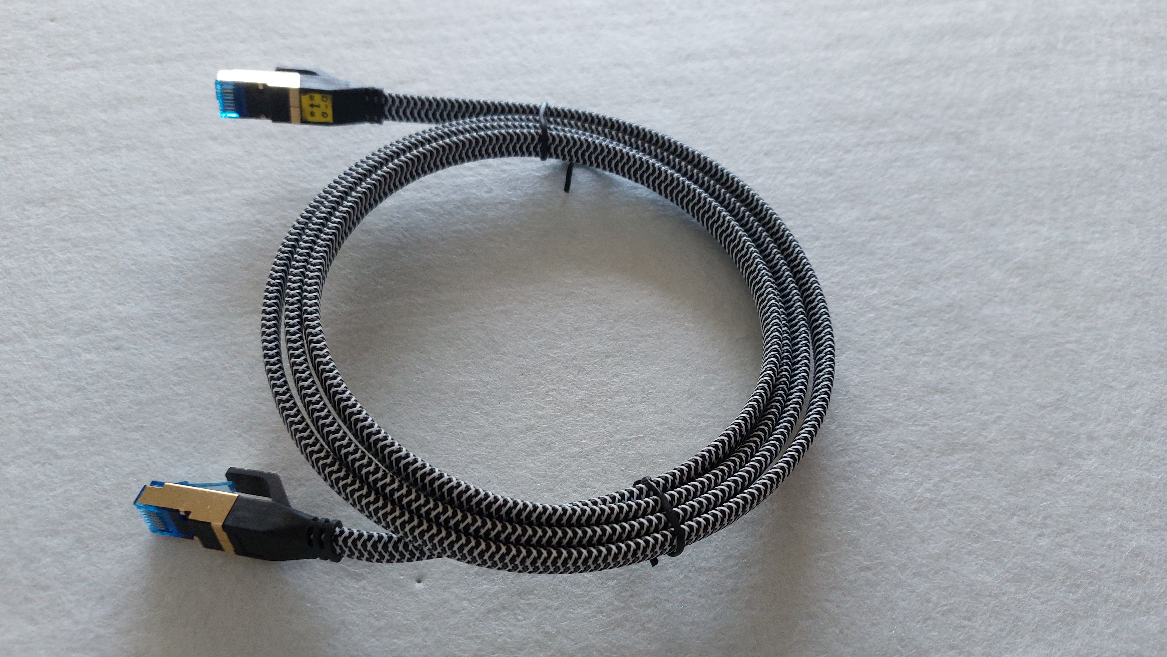 QSA Yellow Ethernet Cable 1.5m CAT7 limited edition |﻿ Hi-Fi and Cinema ...