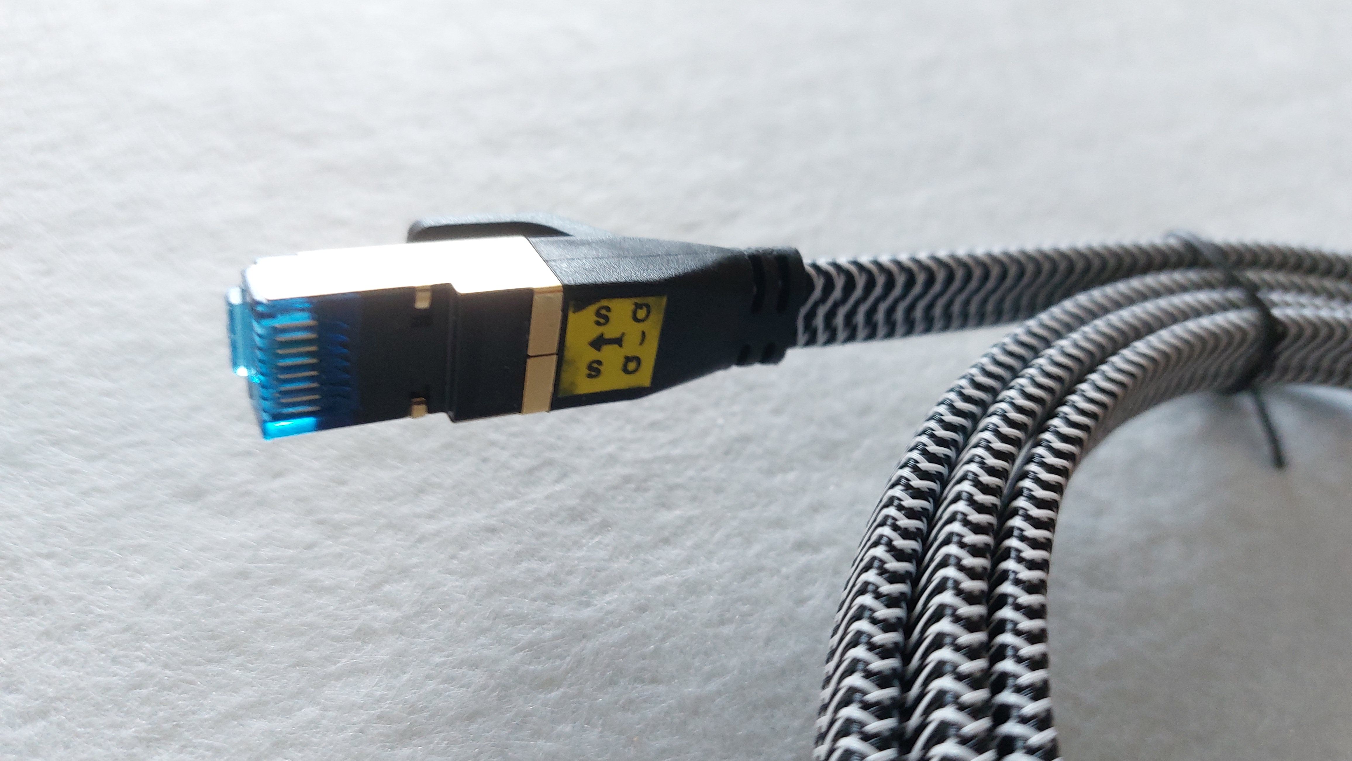 QSA Yellow Ethernet Cable 1.5m CAT7 limited edition - Hi-Fi and Cinema ...