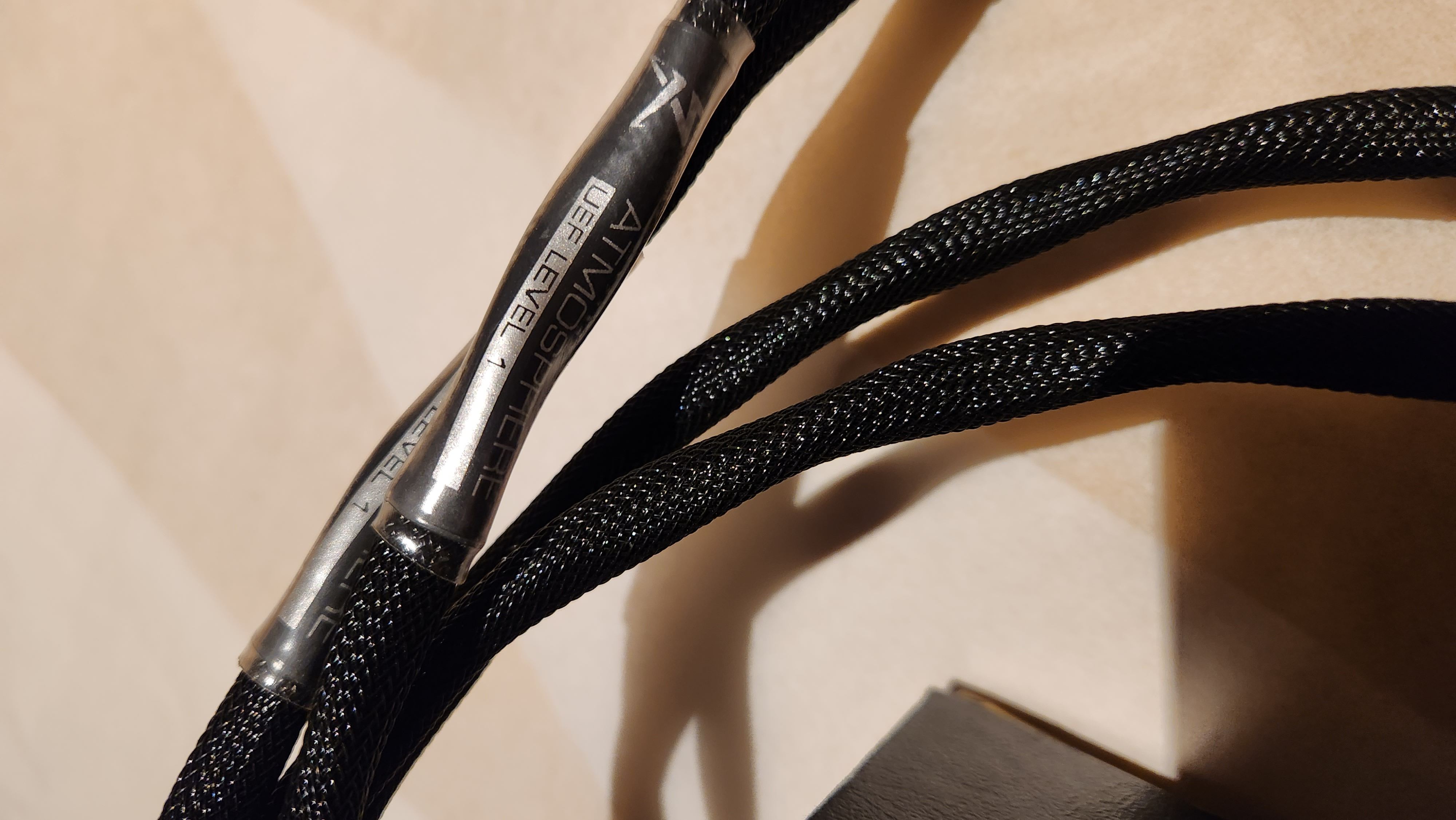 2x Synergistic Research 1m Atmosphere UEF Level 1 XLR Cables - Hi-Fi ...