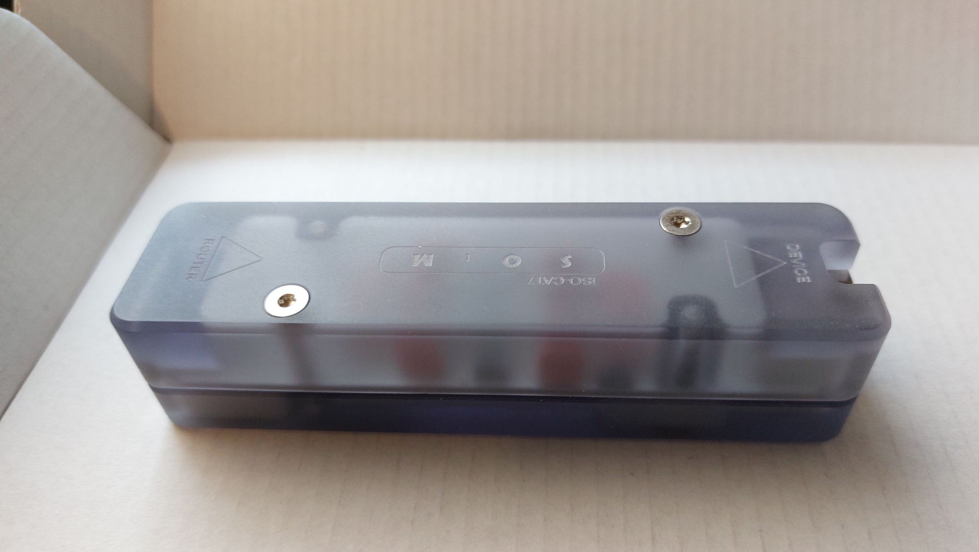 SOTM ISO-CAT7 Ethernet Filter / Galvanic Isolator - Hi-Fi and Cinema ...