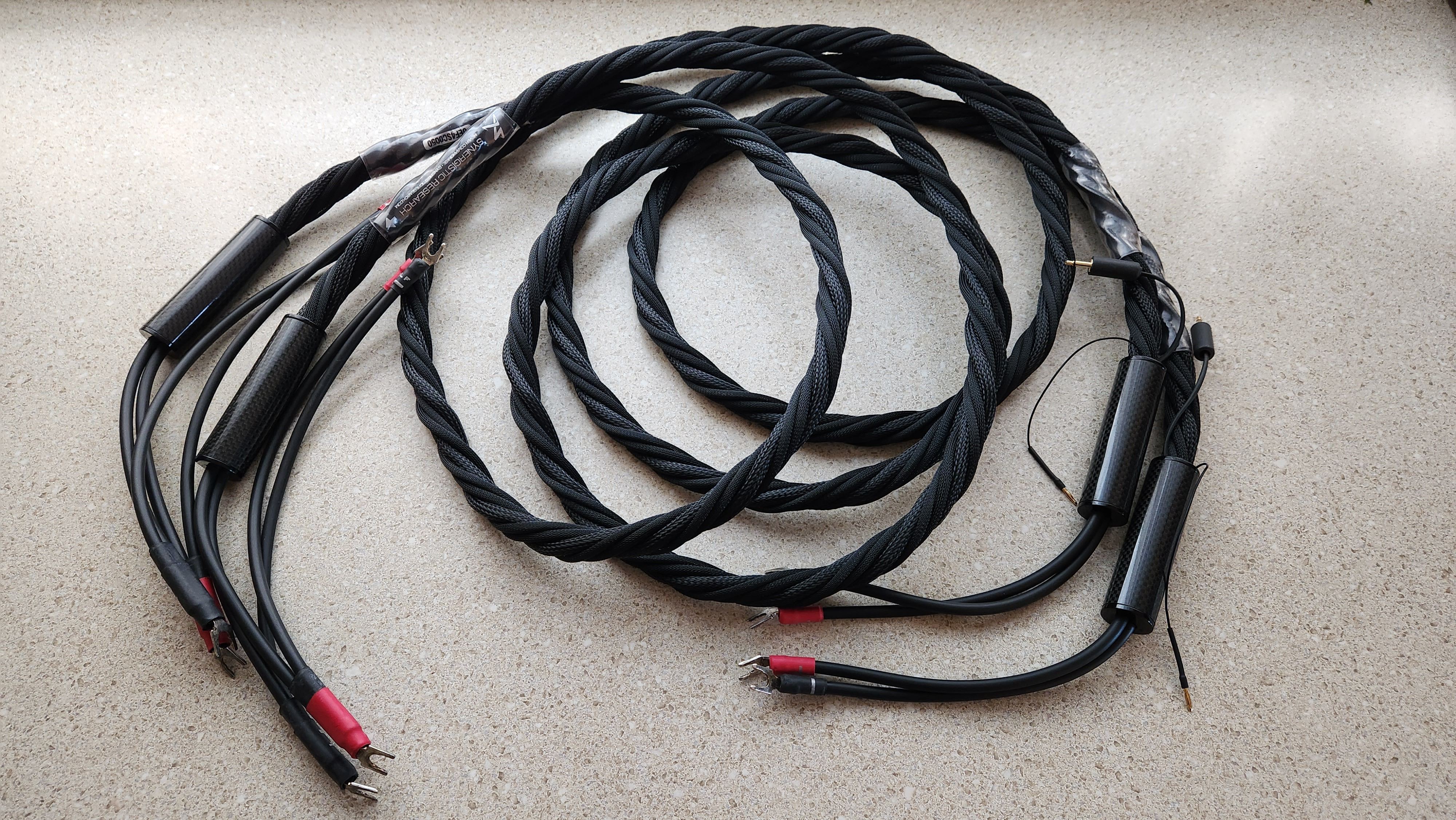 Synergistic Research 10ft Atmosphere 4 Bi-Wire Speaker Cable - Hi-Fi and Cinema Cables ...