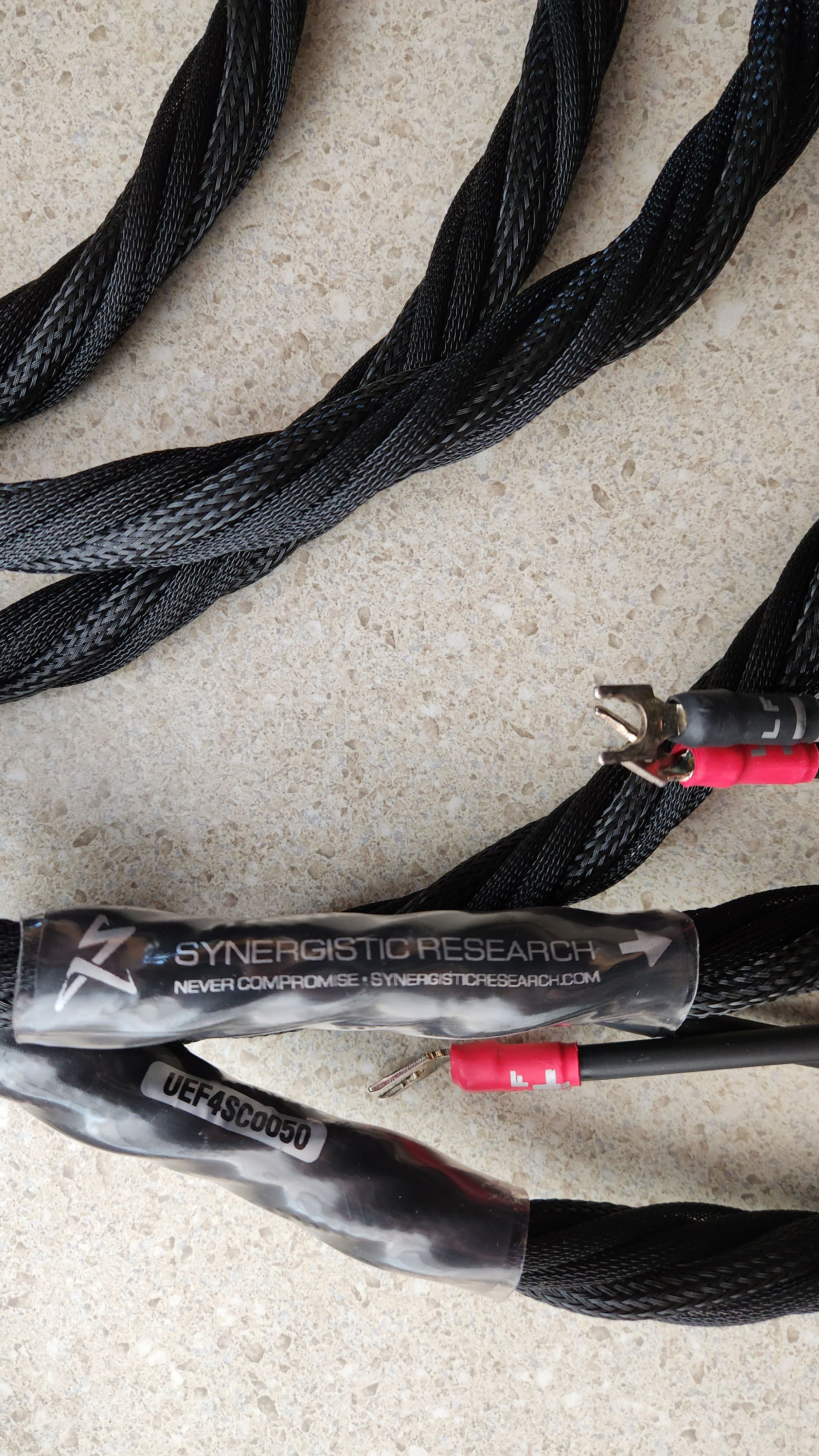 Synergistic Research 10ft Atmosphere 4 Bi-Wire Speaker Cable - Hi-Fi and Cinema Cables ...