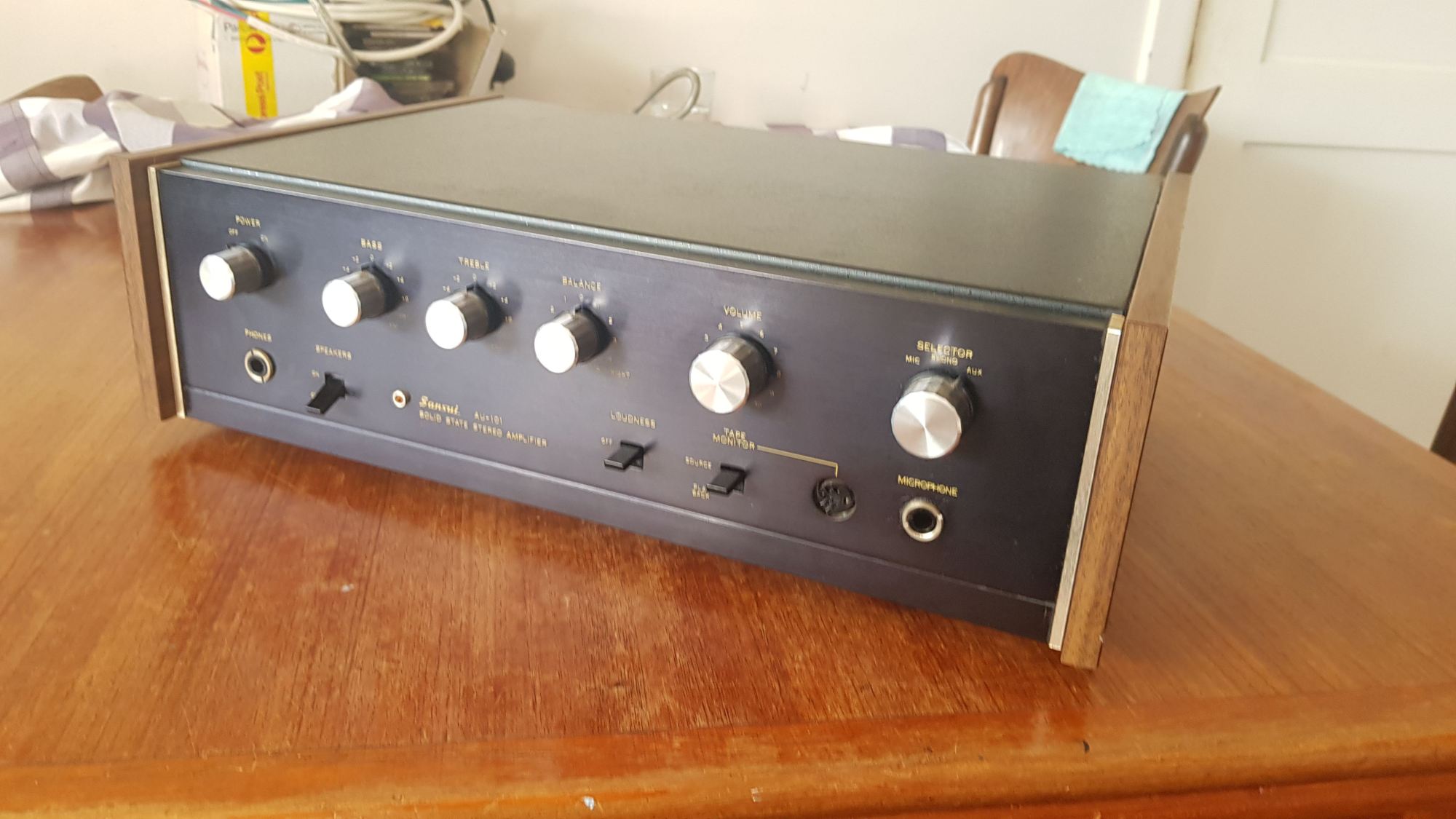 Sansui au-101 integrated amplifier, excellent - Stereo, Home Cinema ...