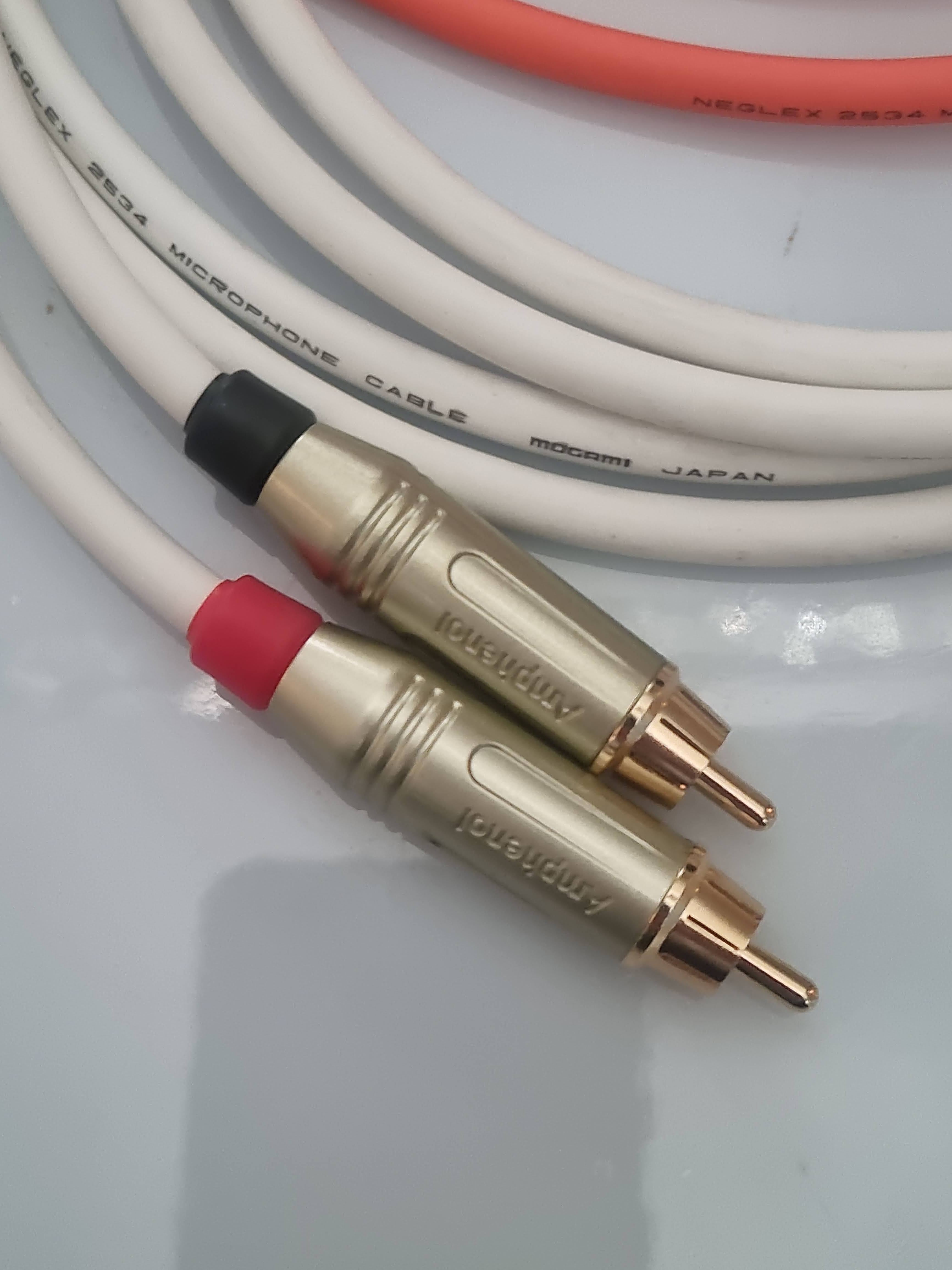 Mogami 2534 RCA [Grey] Cable 1.5m - Shipping included - Hi-Fi and ...