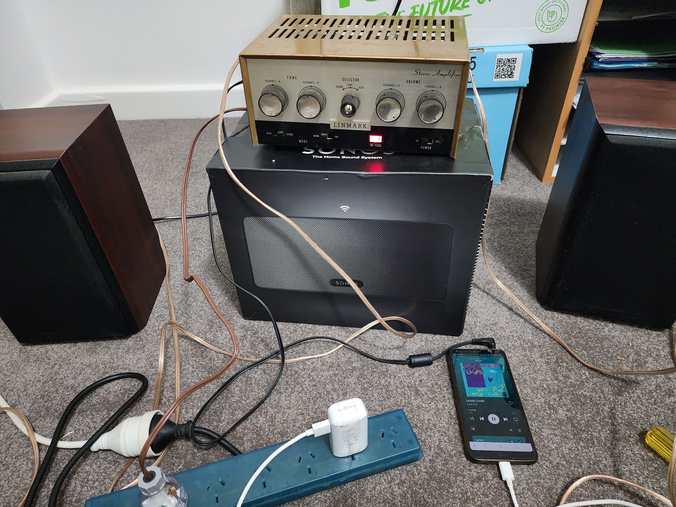 Linmark YA 130A valve stero amplifier - Stereo Amplifiers & Pre-Amps ...