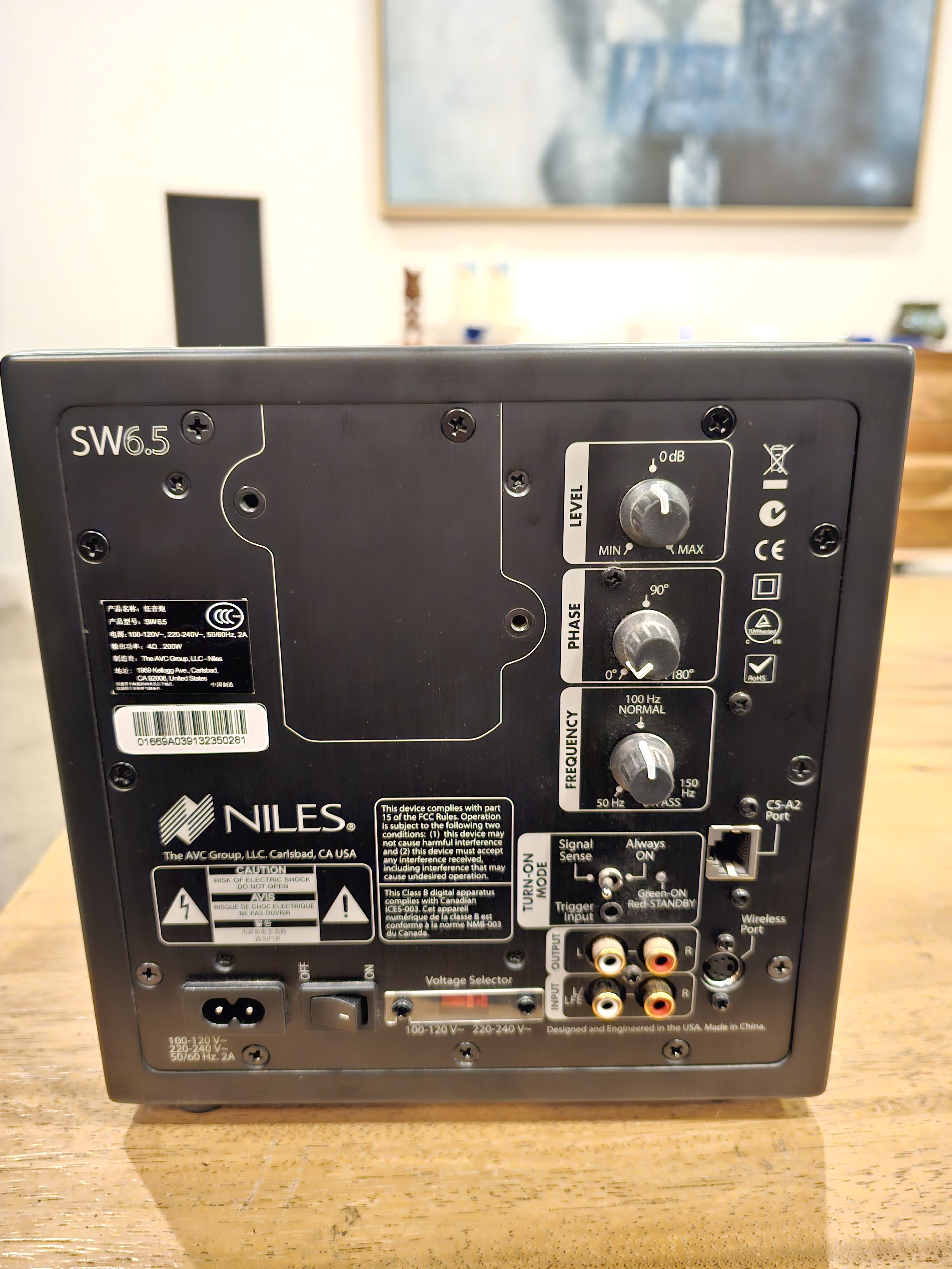 SOLD ELSEWHERE: Niles SW 6.5 subwoofer - Stereo, Home Cinema ...