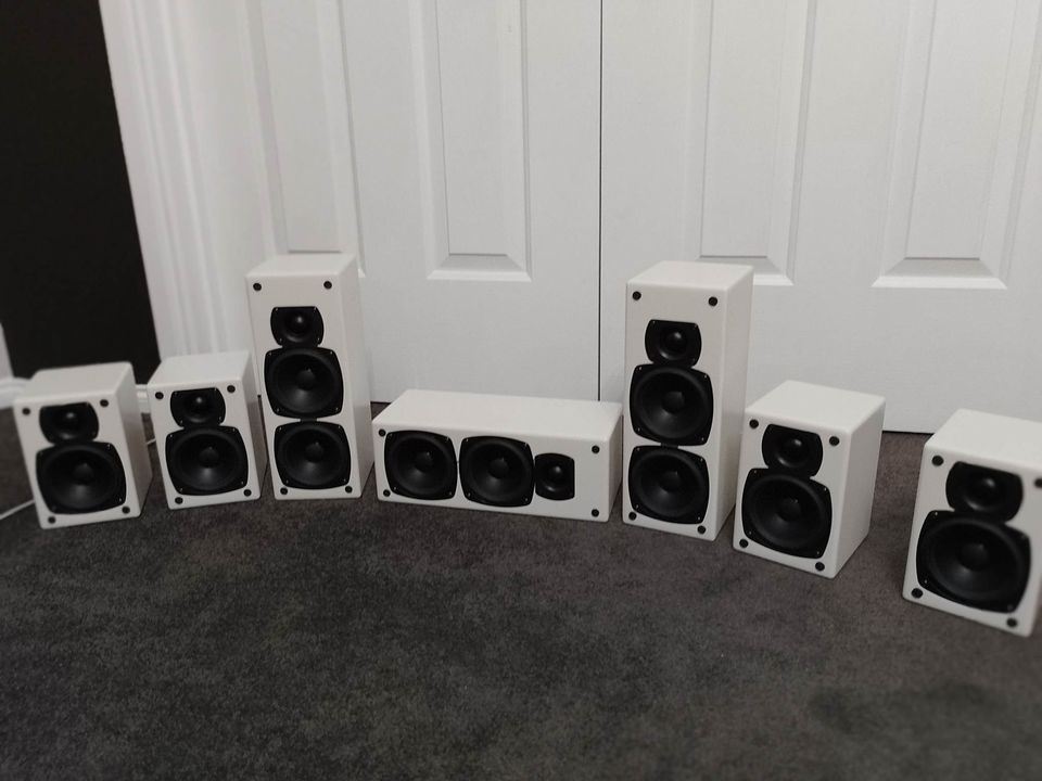 M&K Sound M Series 7.0 speaker set 3x M7 + 4x M5 Speaker - Stereo, Home ...