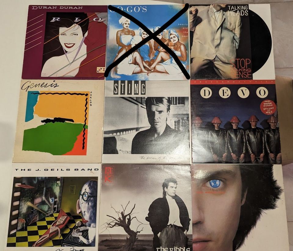 44 Vinyl Albums (Bulk Lot) Some as new - Vinyl, CD, and Blu-ray - StereoNET