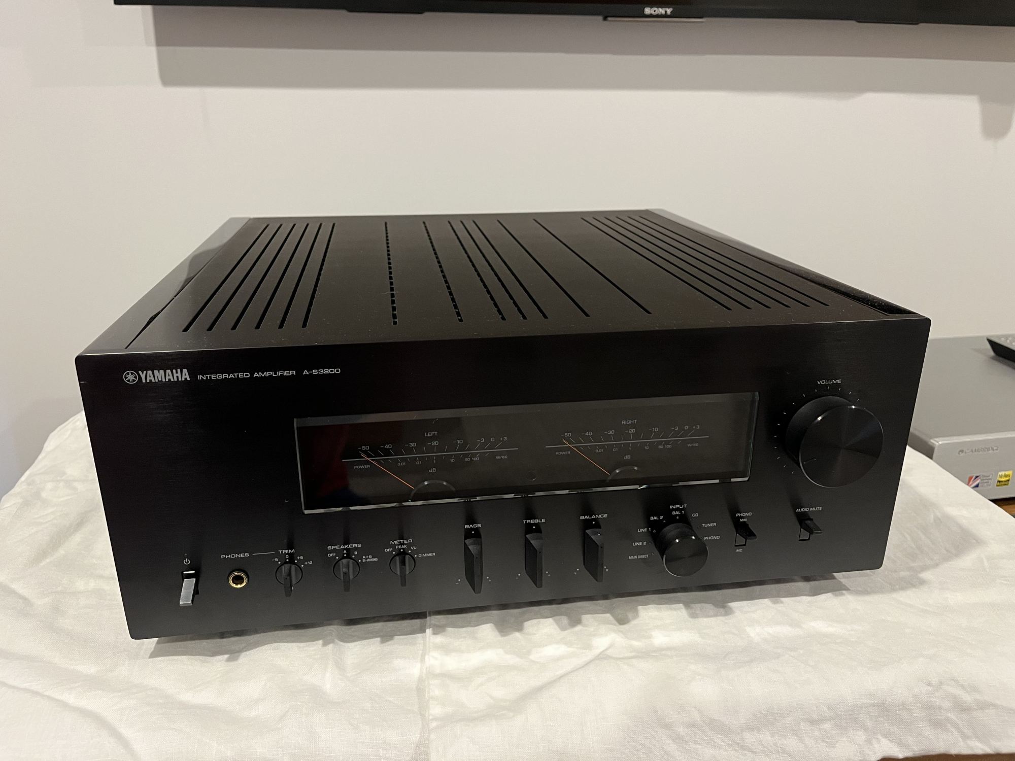 Yamaha A-S3200 Flagship Integrated Amplifier |﻿ Stereo, Home Cinema, Headphones Components