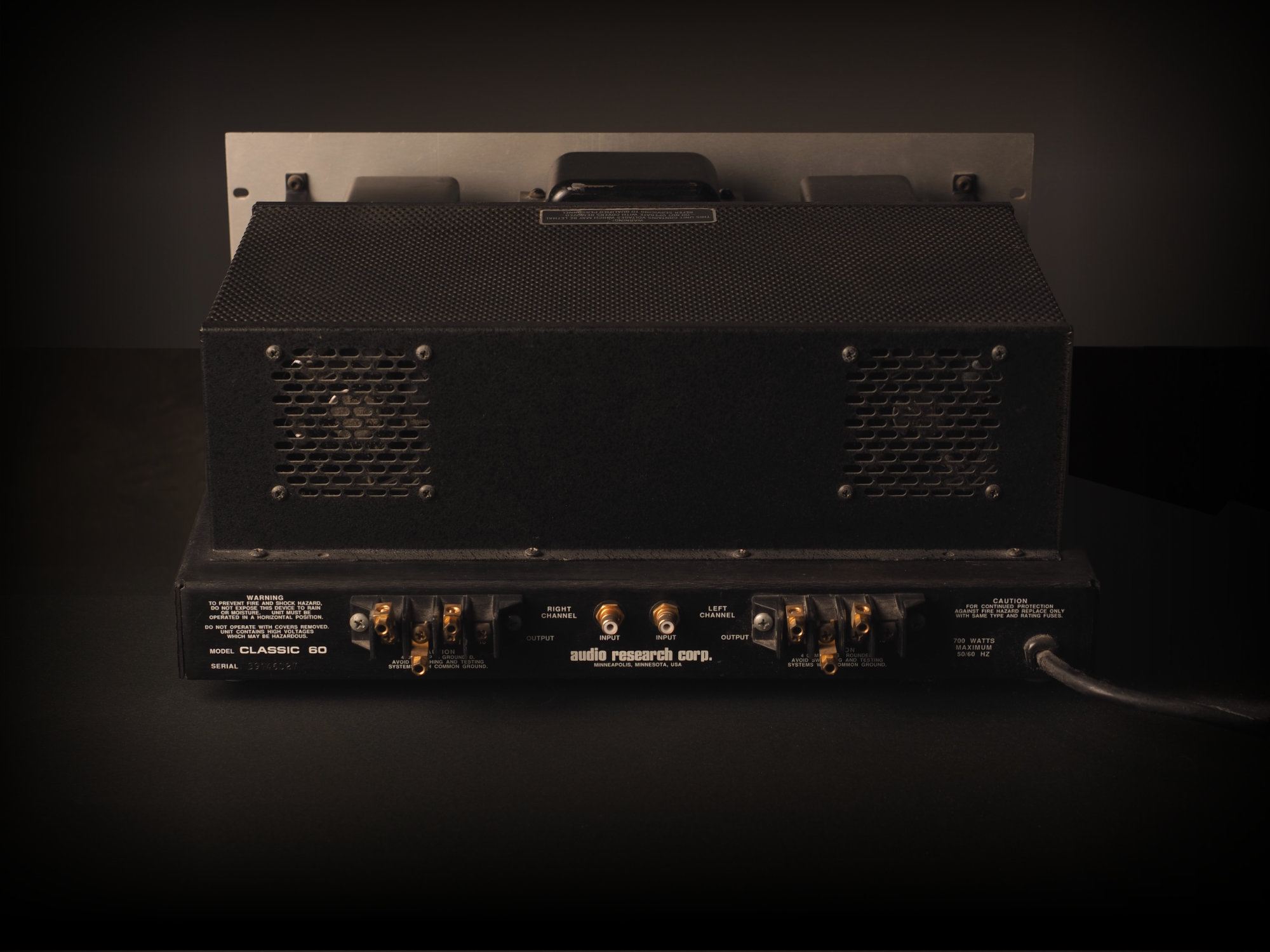 Audio Research Classic 60 Power Amplifier - Stereo, Home Cinema ...