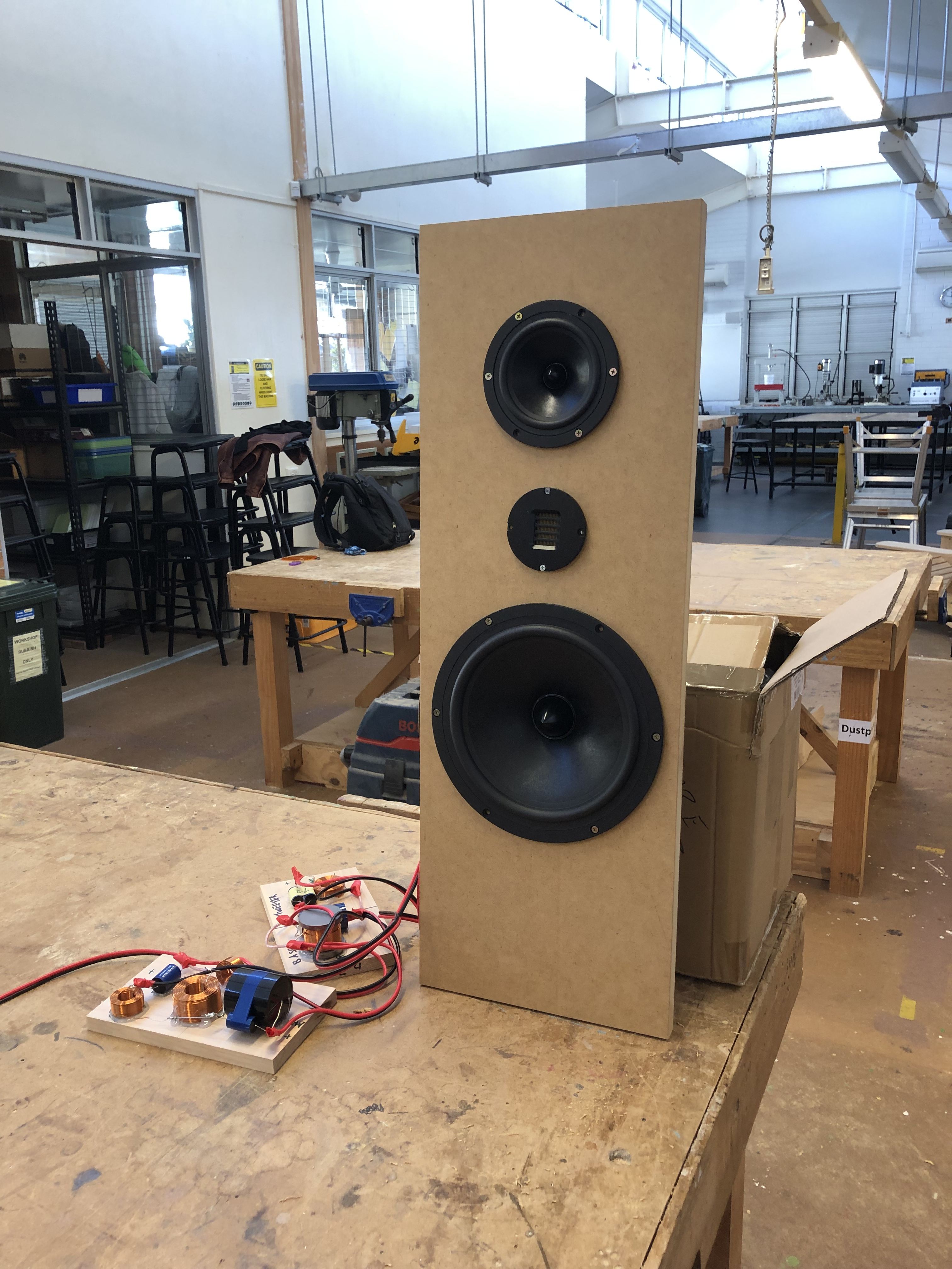 3-way monitor with 10 inch / 6 inch and Air-Motion Tweeter - DIY Audio ...