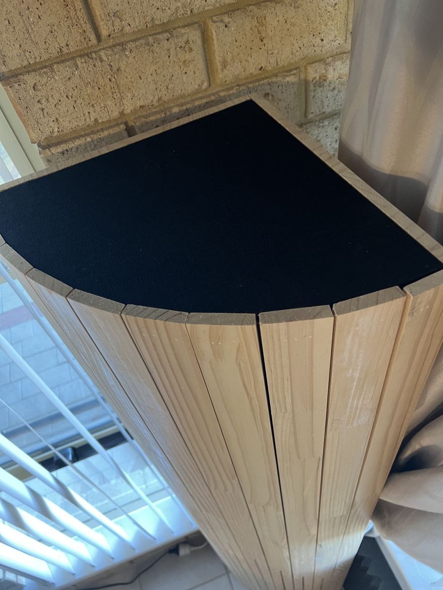 Large Solid timber tube traps 180x35x35cm - Hi-Fi and Cinema Cables ...