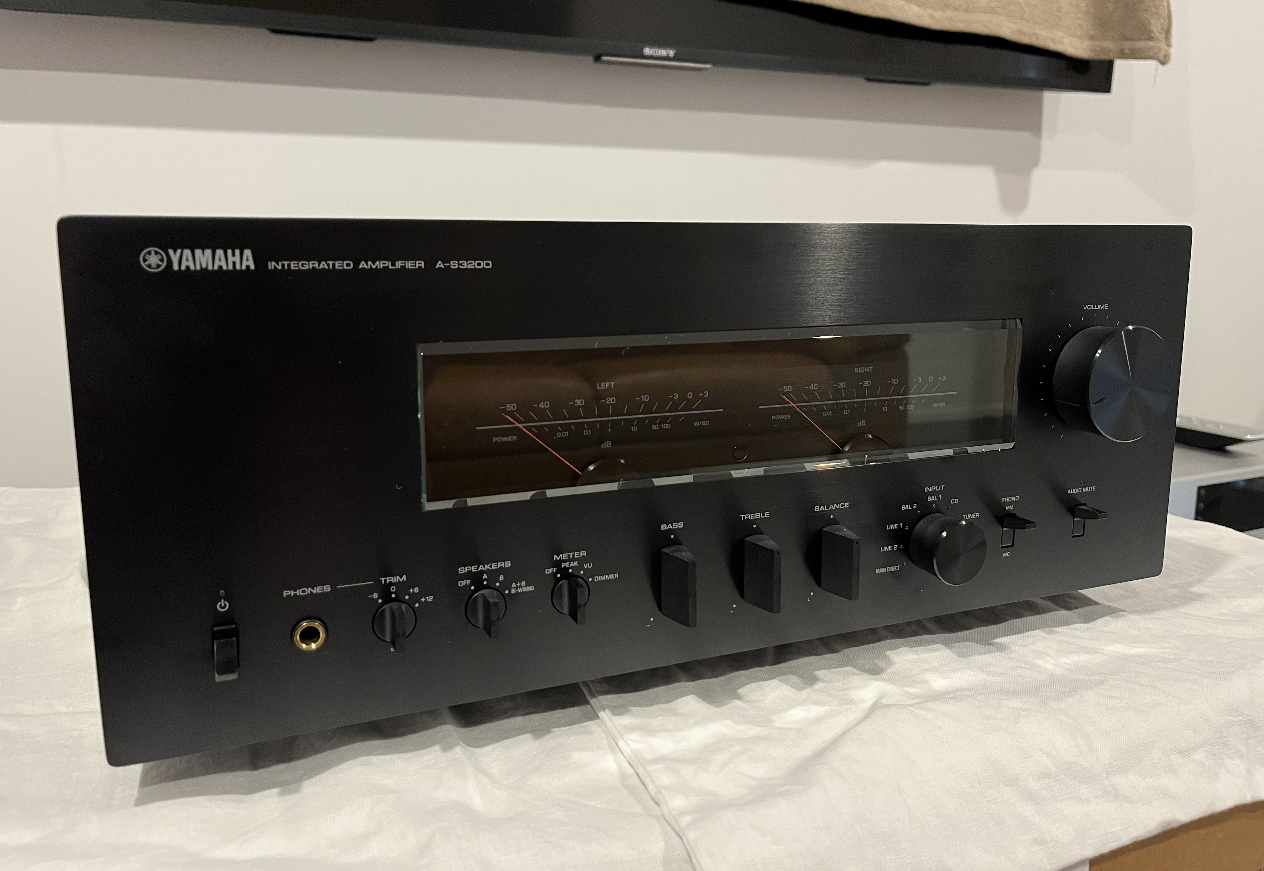 Yamaha A-S3200 Flagship Integrated Amplifier |﻿ Stereo, Home Cinema, Headphones Components