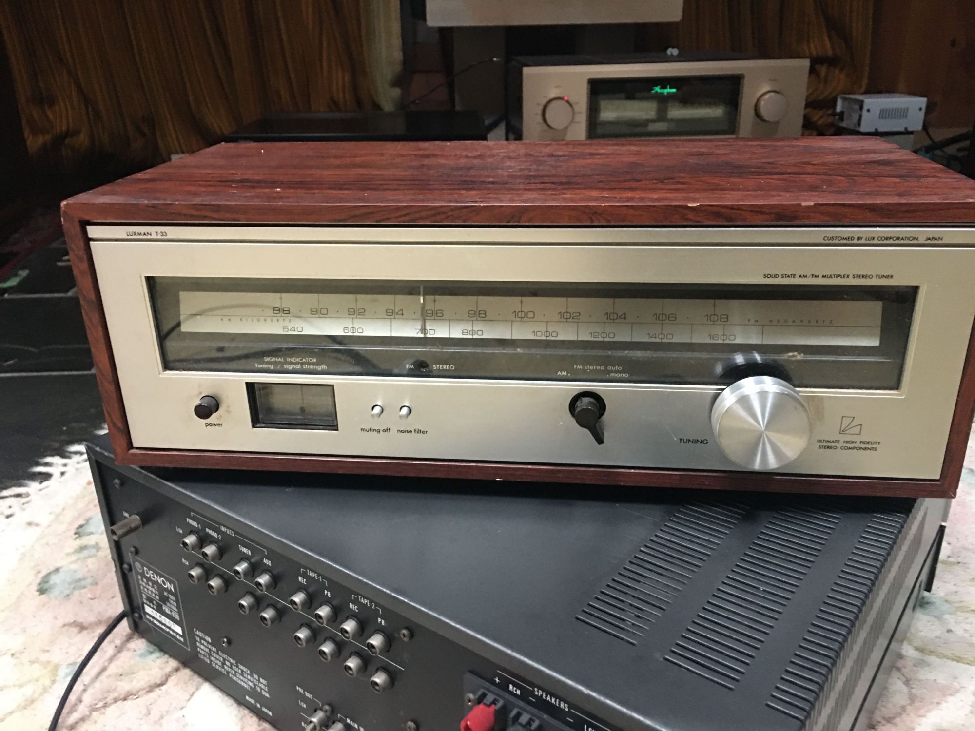 Luxman T-33 Tuner |﻿ Stereo, Home Cinema, Headphones Components