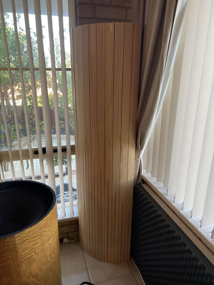 Large Solid timber tube traps 180x35x35cm - Hi-Fi and Cinema Cables ...