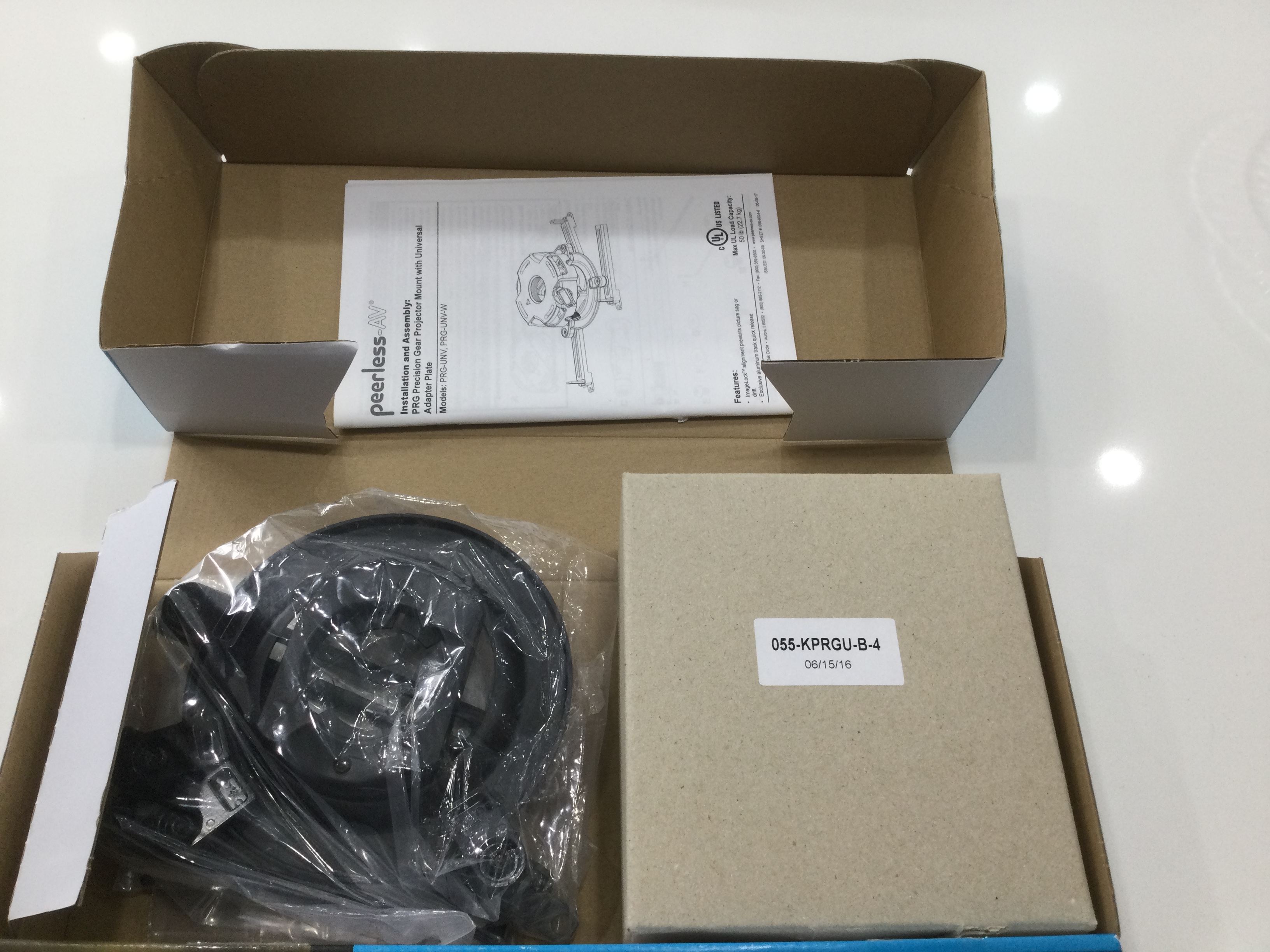 Peerless-AV PRG-UNV Black |﻿ Hi-Fi and Cinema Cables & Accessories