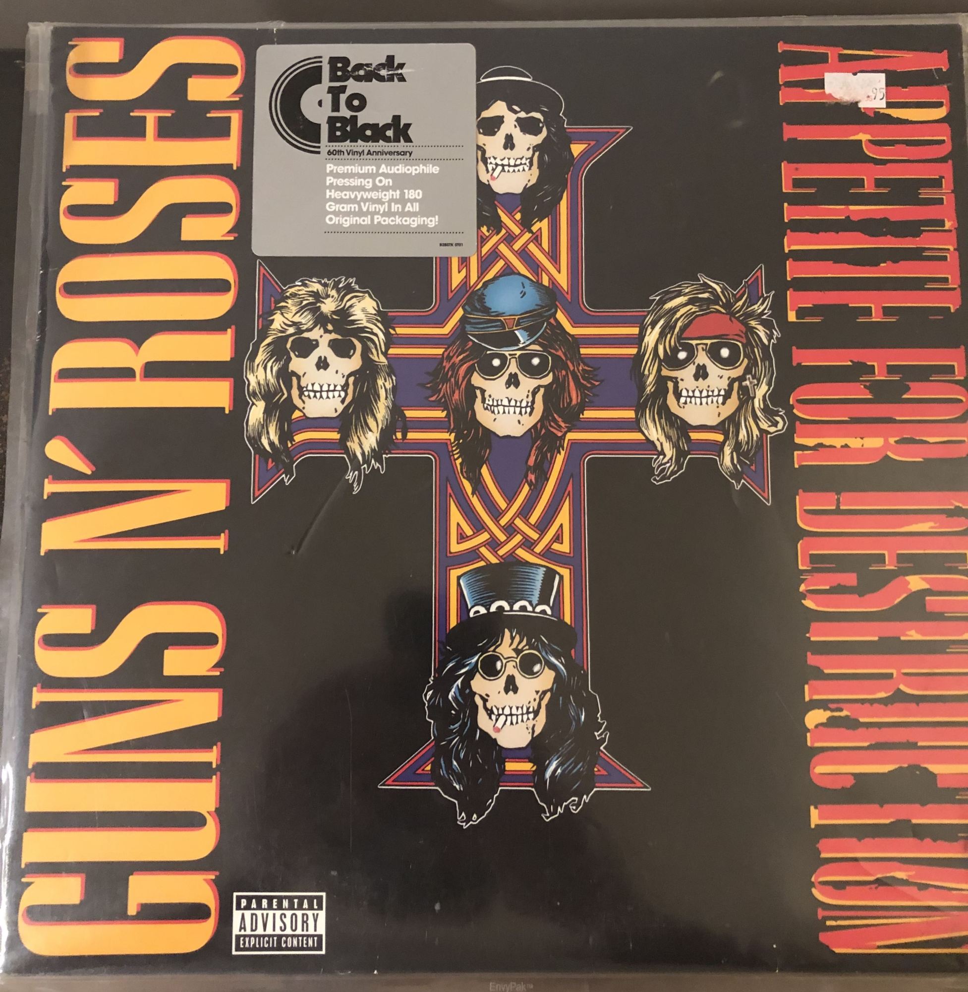 Guns N’ Roses - Appetite for Destruction vinyl - Vinyl, CD, and Blu-ray ...