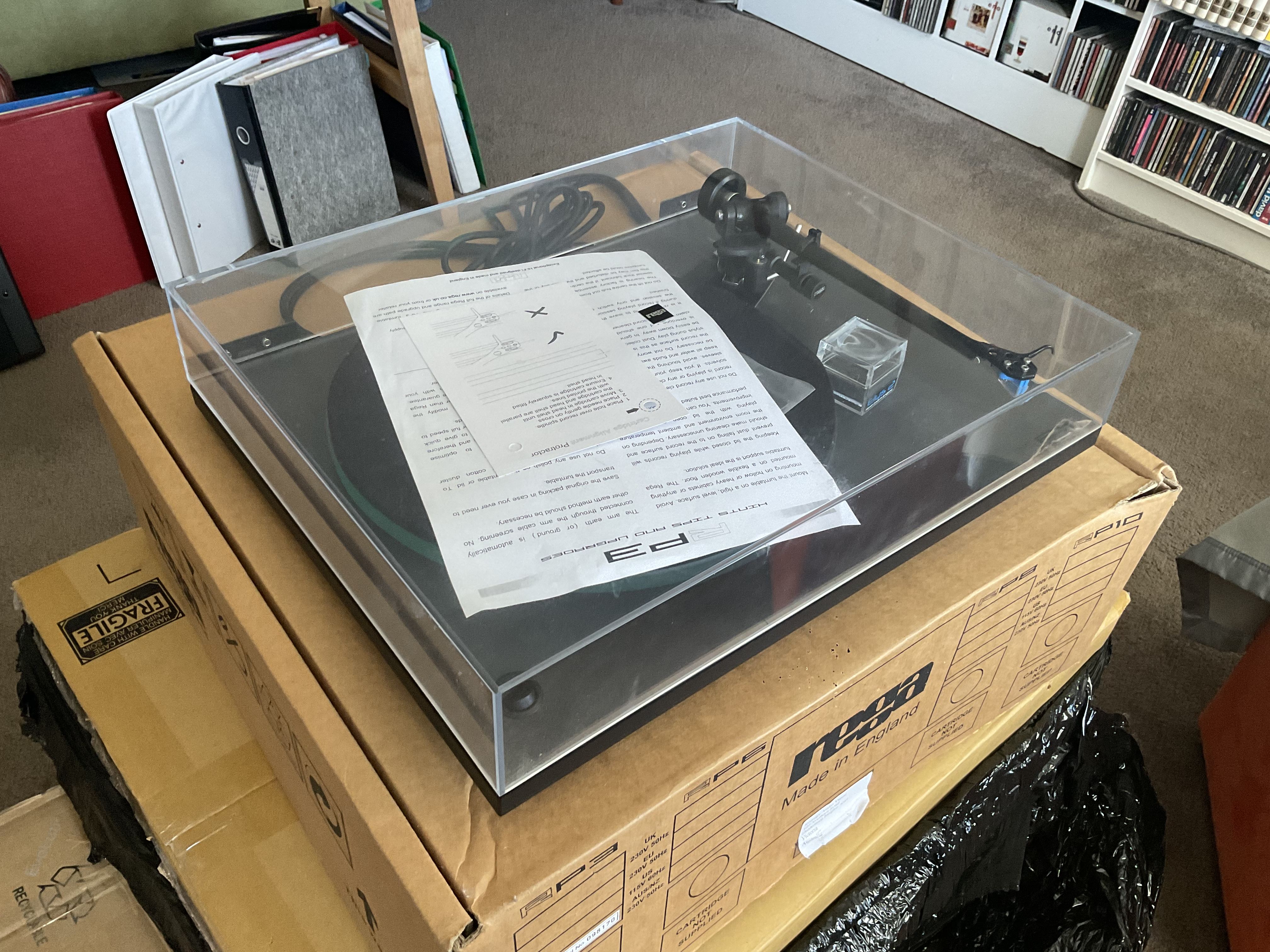 REGA RP3 turntable with REGA PSU & ELYS 2 cartridge - Stereo, Home ...