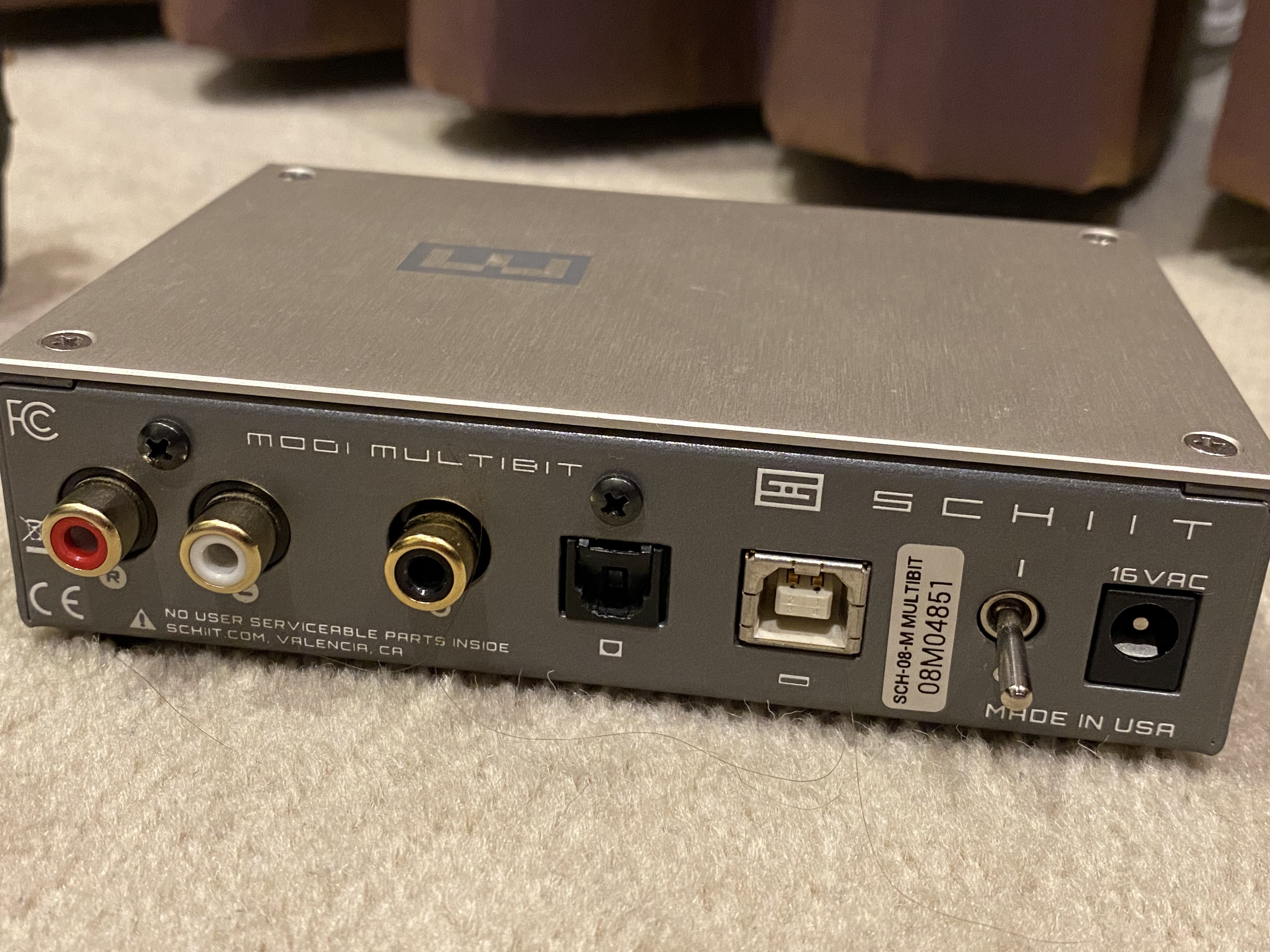 Schiit Modi Multibit - Stereo, Home Cinema, Headphones Components ...