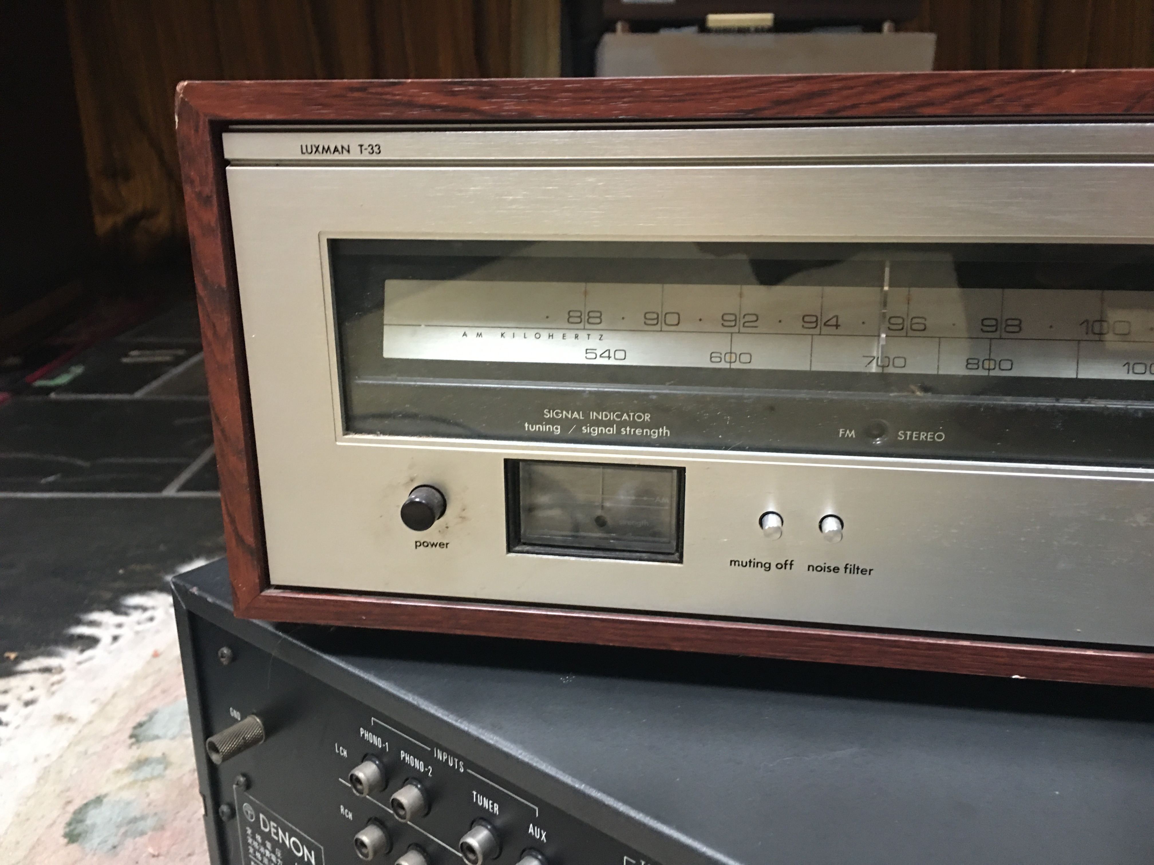 Luxman T-33 Tuner |﻿ Stereo, Home Cinema, Headphones Components