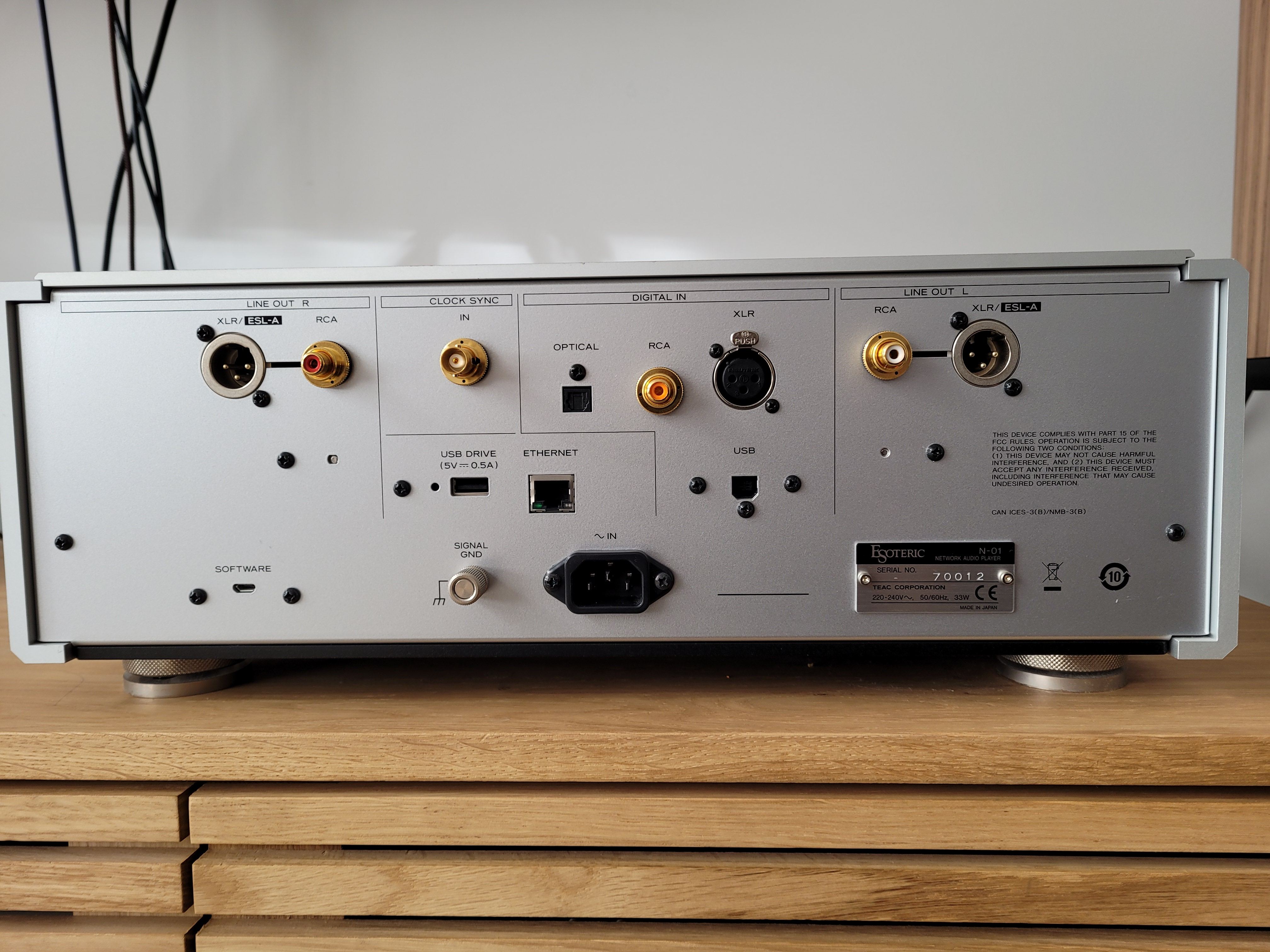 Esoteric N-01 Streamer / DAC (RRP US$21,000) - Stereo, Home Cinema ...