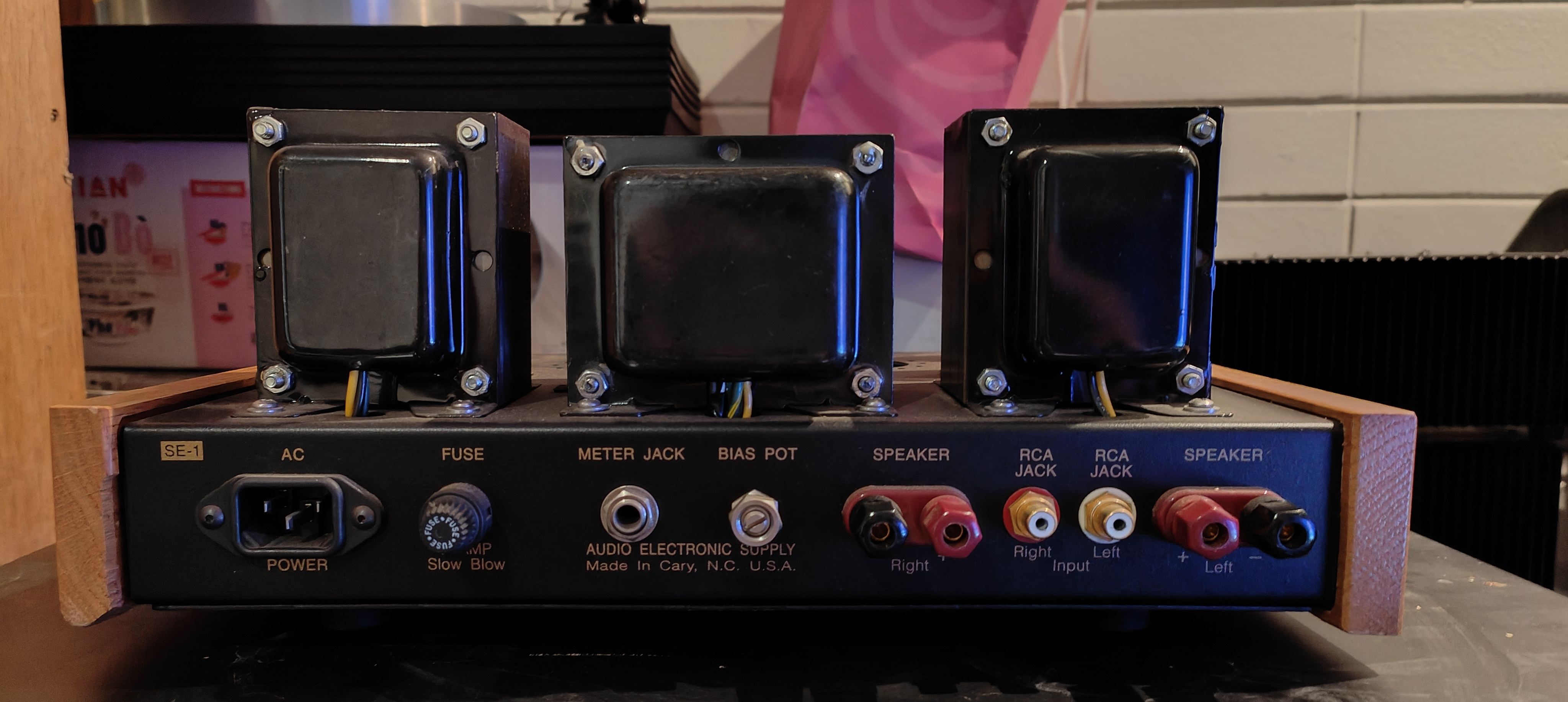 SOLD ELSEWHERE: Audio Electronic Supply SE-1 300B valve power amp ...