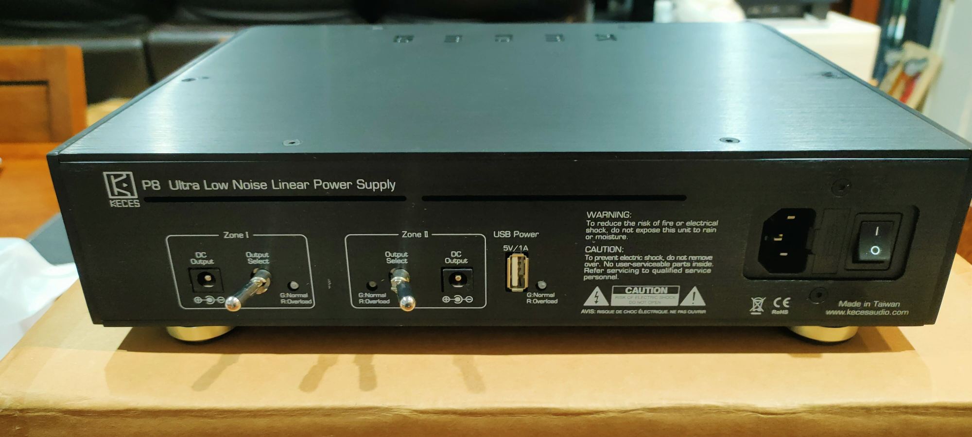 Keces P8 Linear Power Supply - New - Hi-Fi and Cinema Cables ...