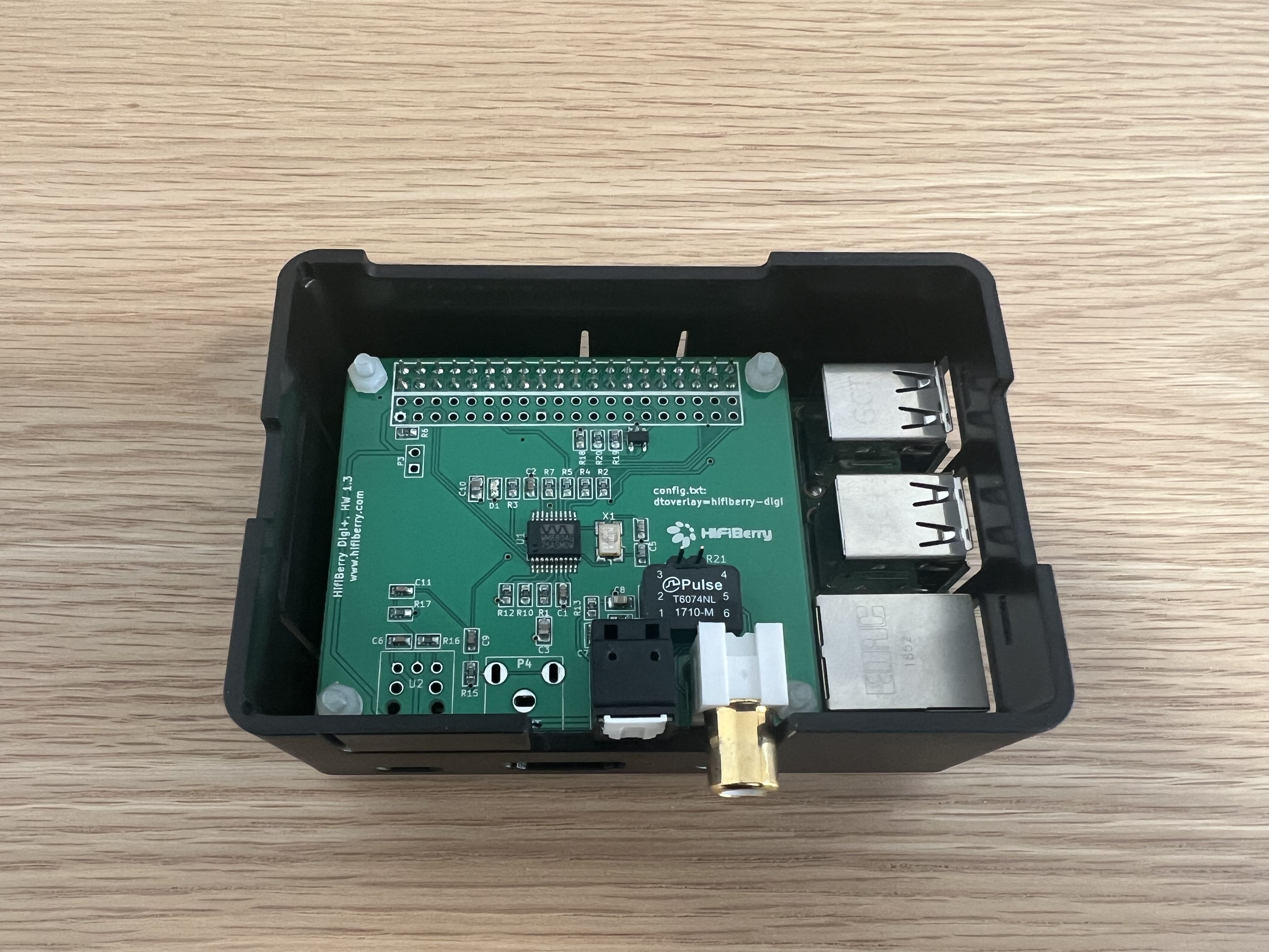 Hifiberry streamer - raspberry pi3 b and Hifiberry digi+ - Hi-Fi and ...