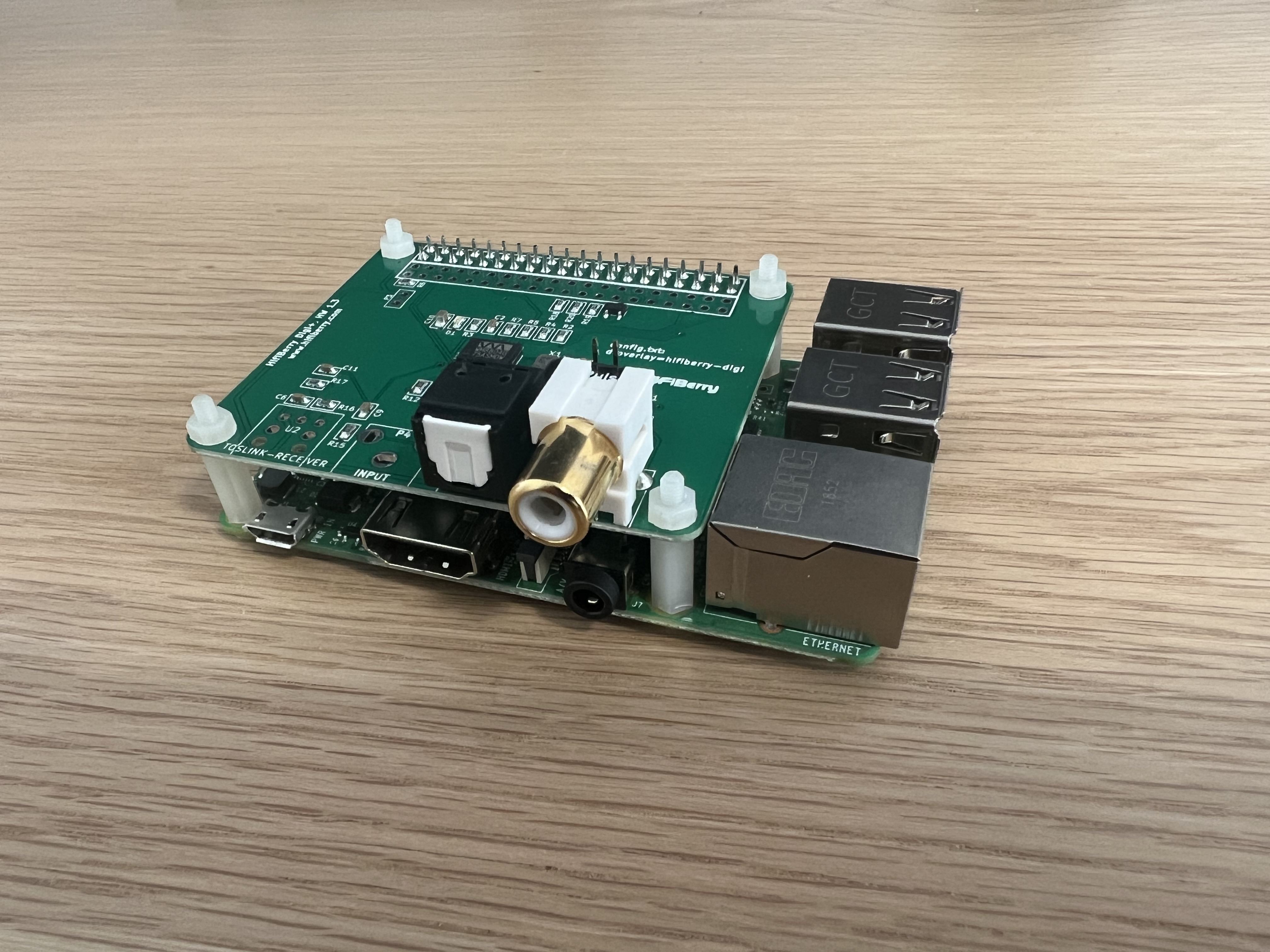 Hifiberry streamer - raspberry pi3 b and Hifiberry digi+ - Hi-Fi and ...