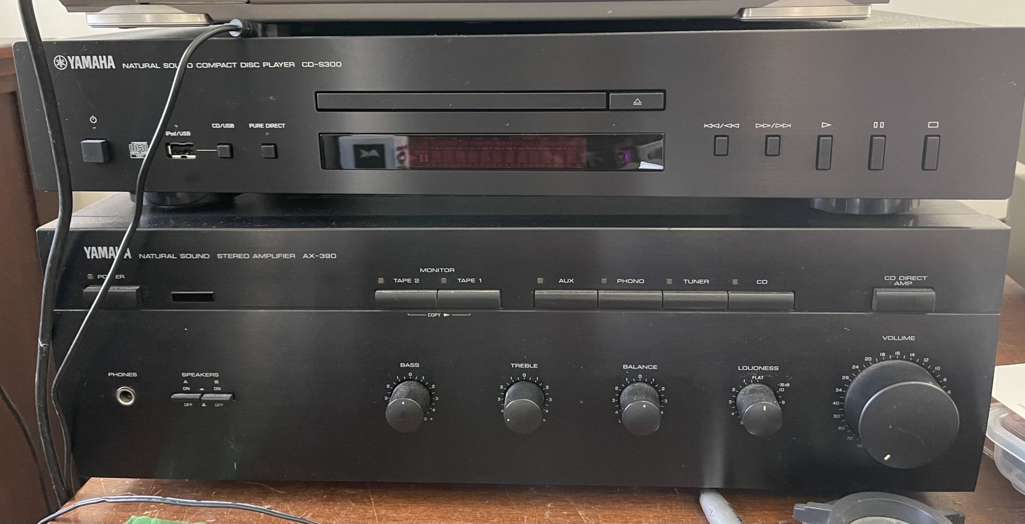Yamaha Amplifier and CD player - Stereo, Home Cinema, Headphones ...