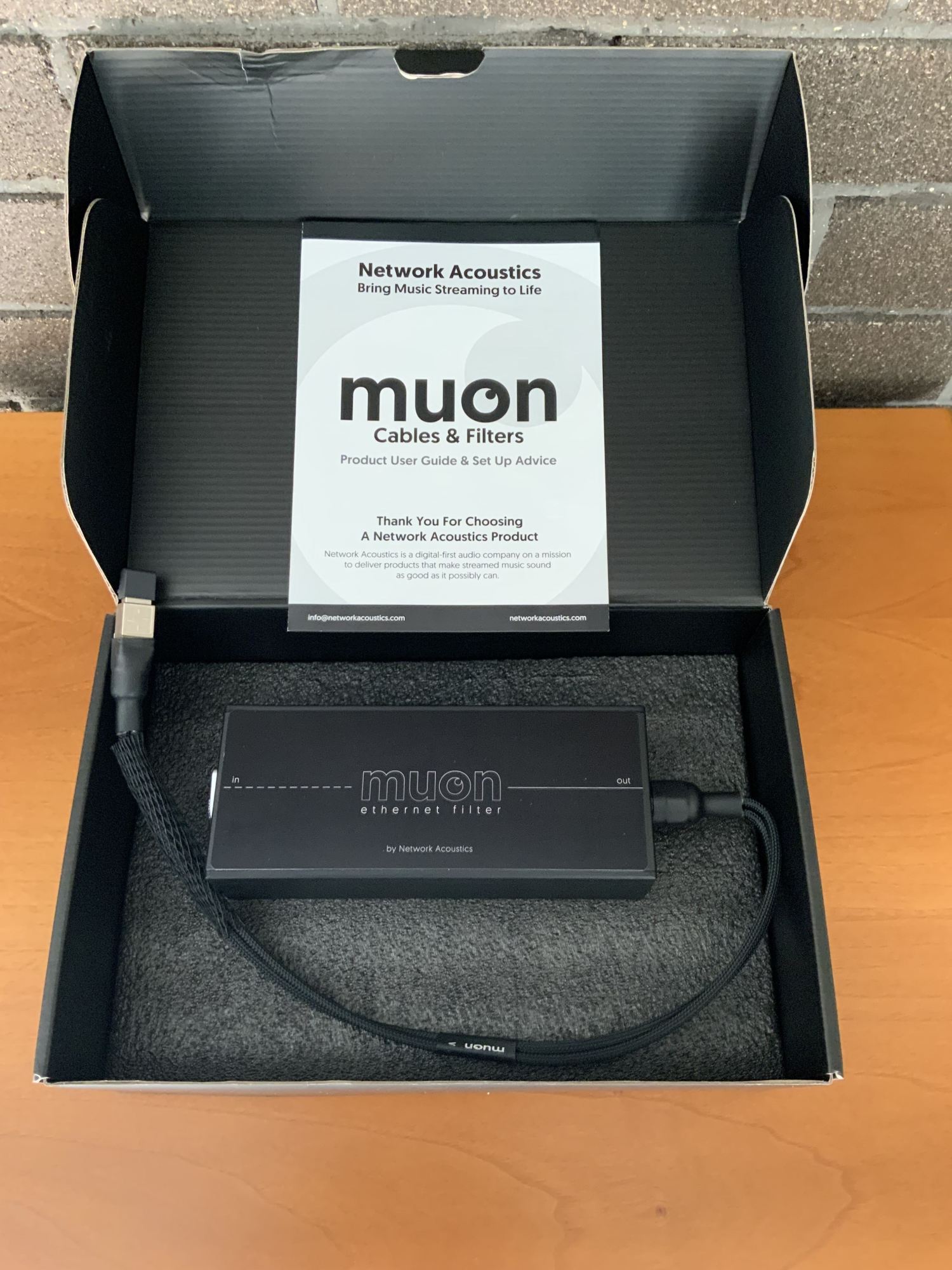 Network Acoustics Muon streaming system - Hi-Fi and Cinema Cables ...