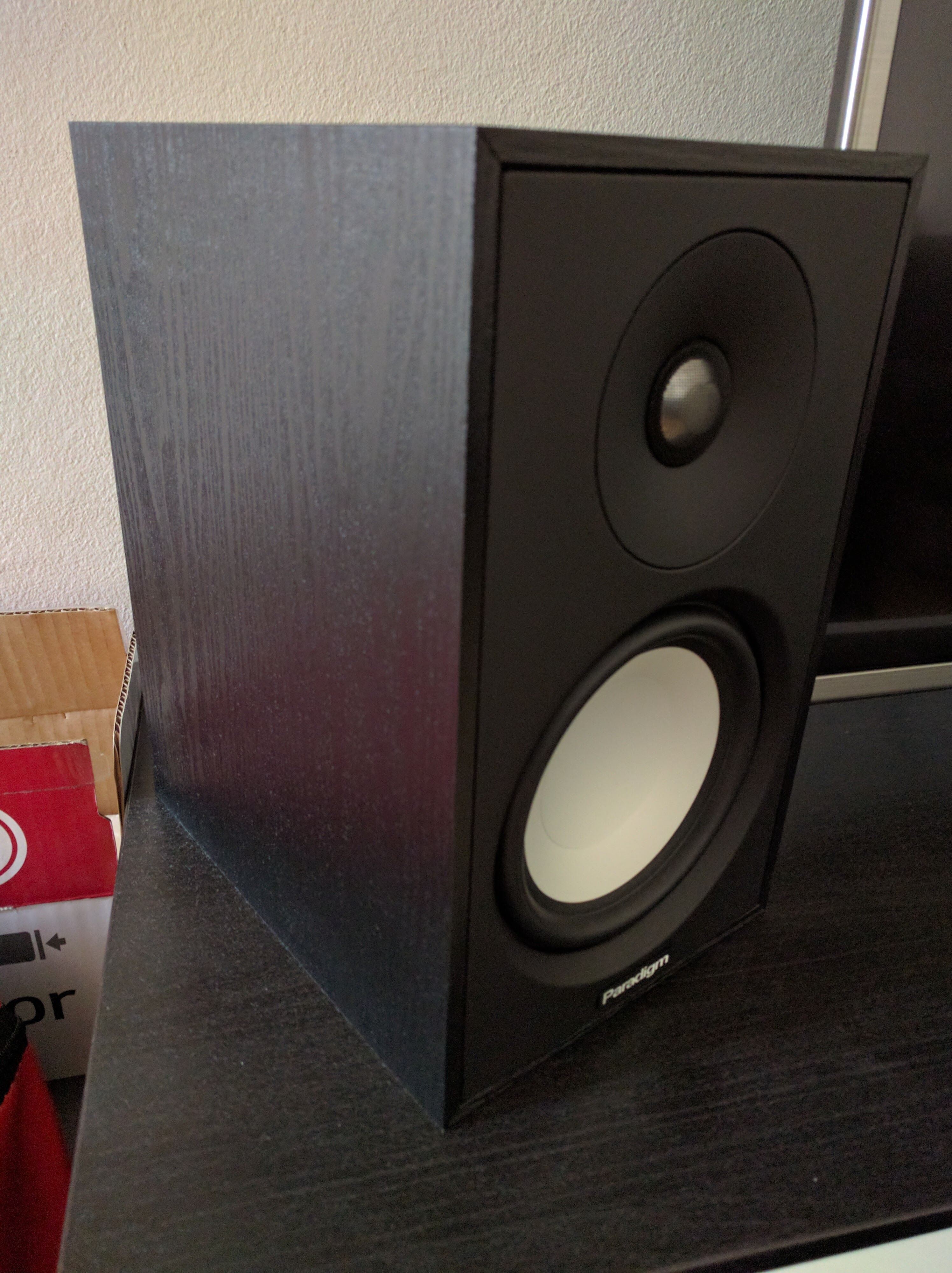 Paradigm Atom V7 Bookshelf Speakers [Black Ash] - Stereo, Home Cinema ...