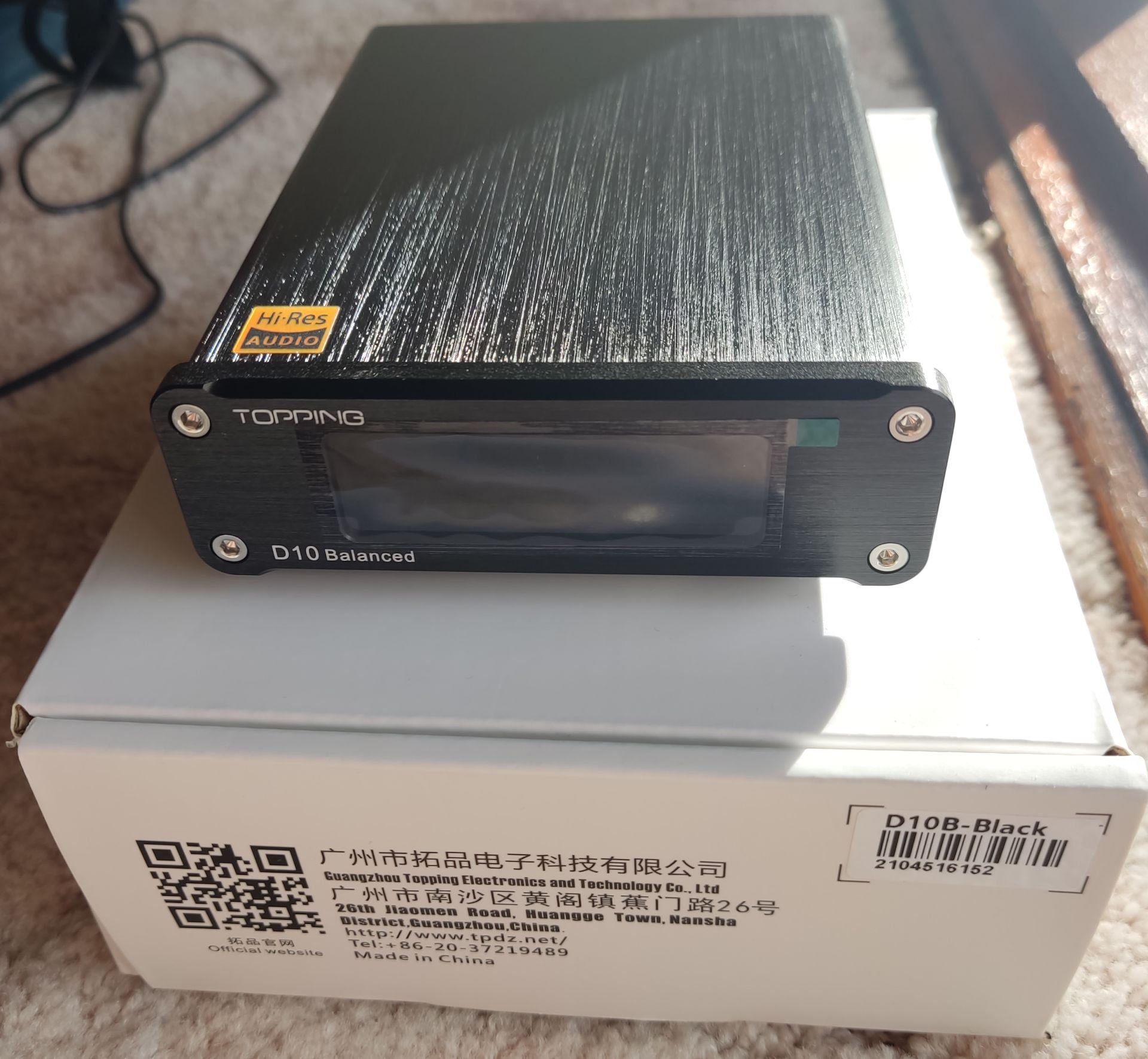 Topping D10B Balanced DAC - Black - Stereo, Home Cinema, Headphones ...