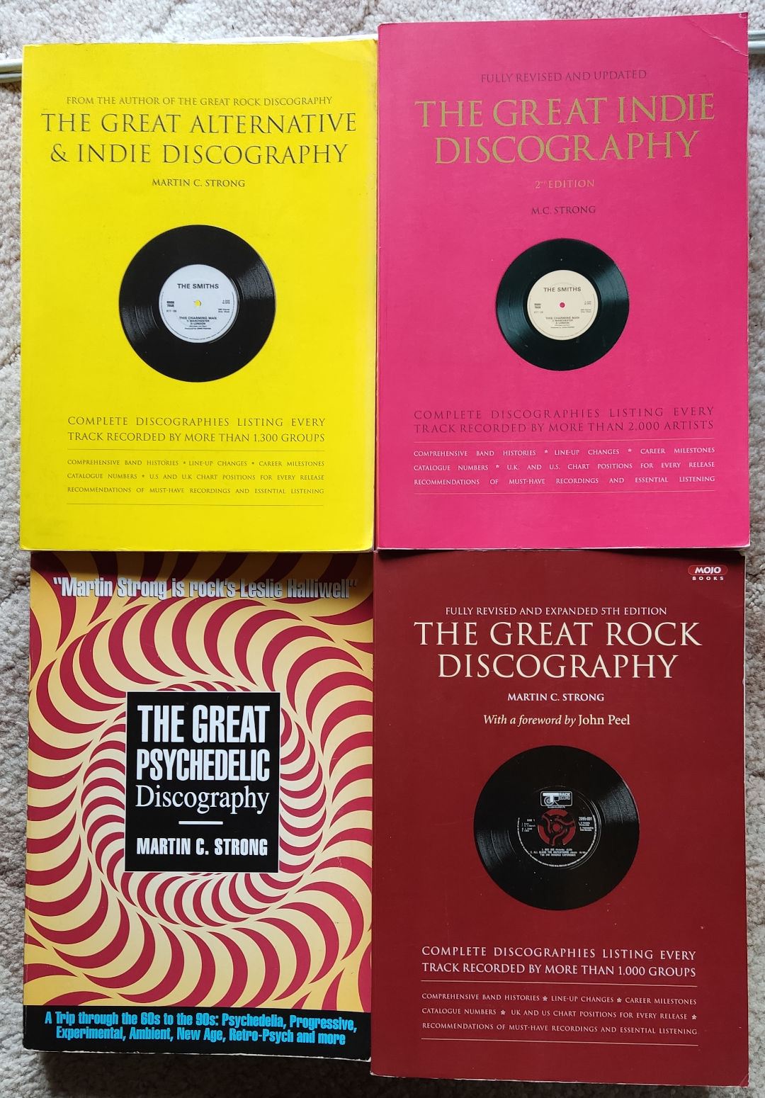 SOLD ELSEWHERE "Great" Discography Books by Martin C Strong ...