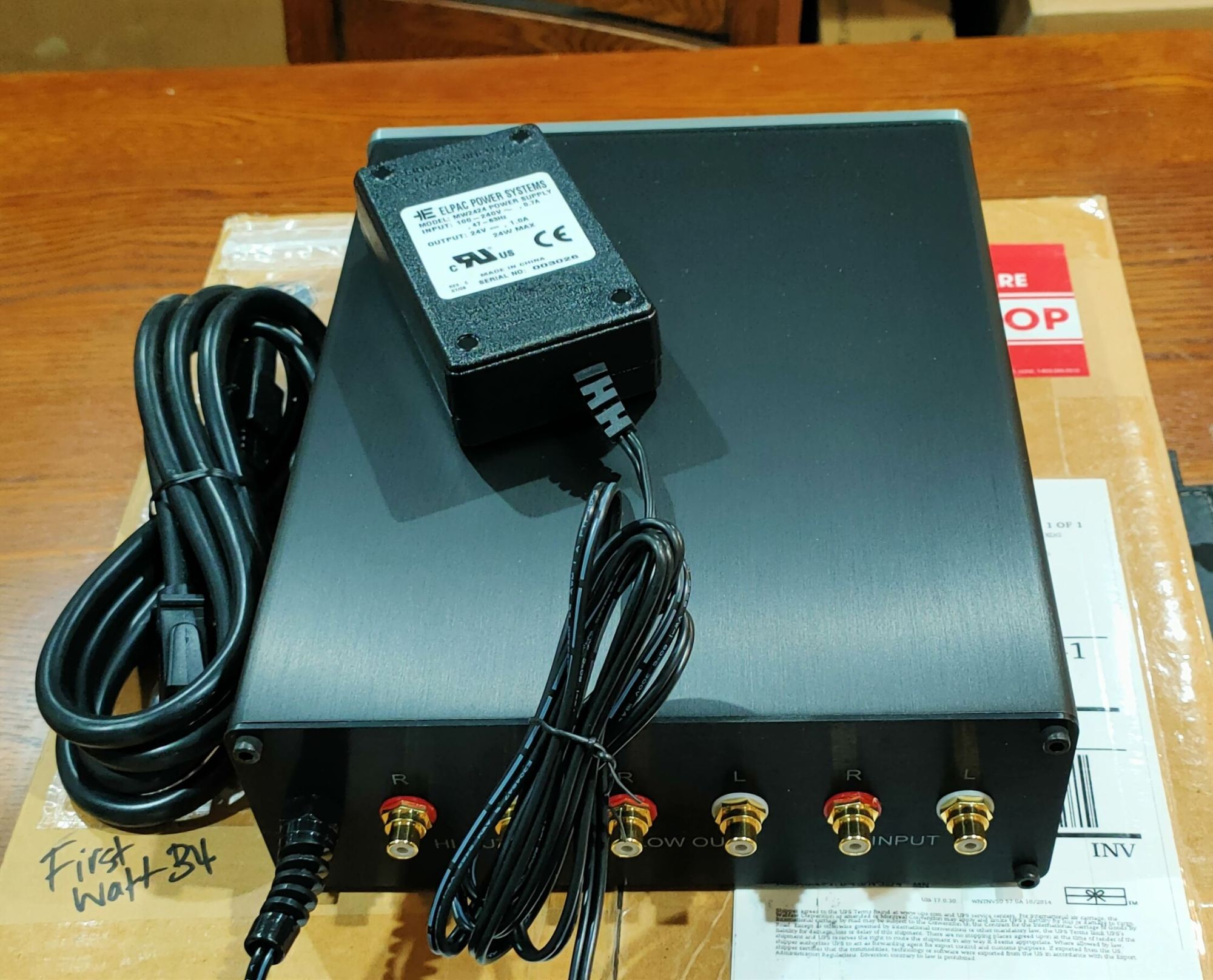 First Watt B4 Active crossover - Stereo, Home Cinema, Headphones ...