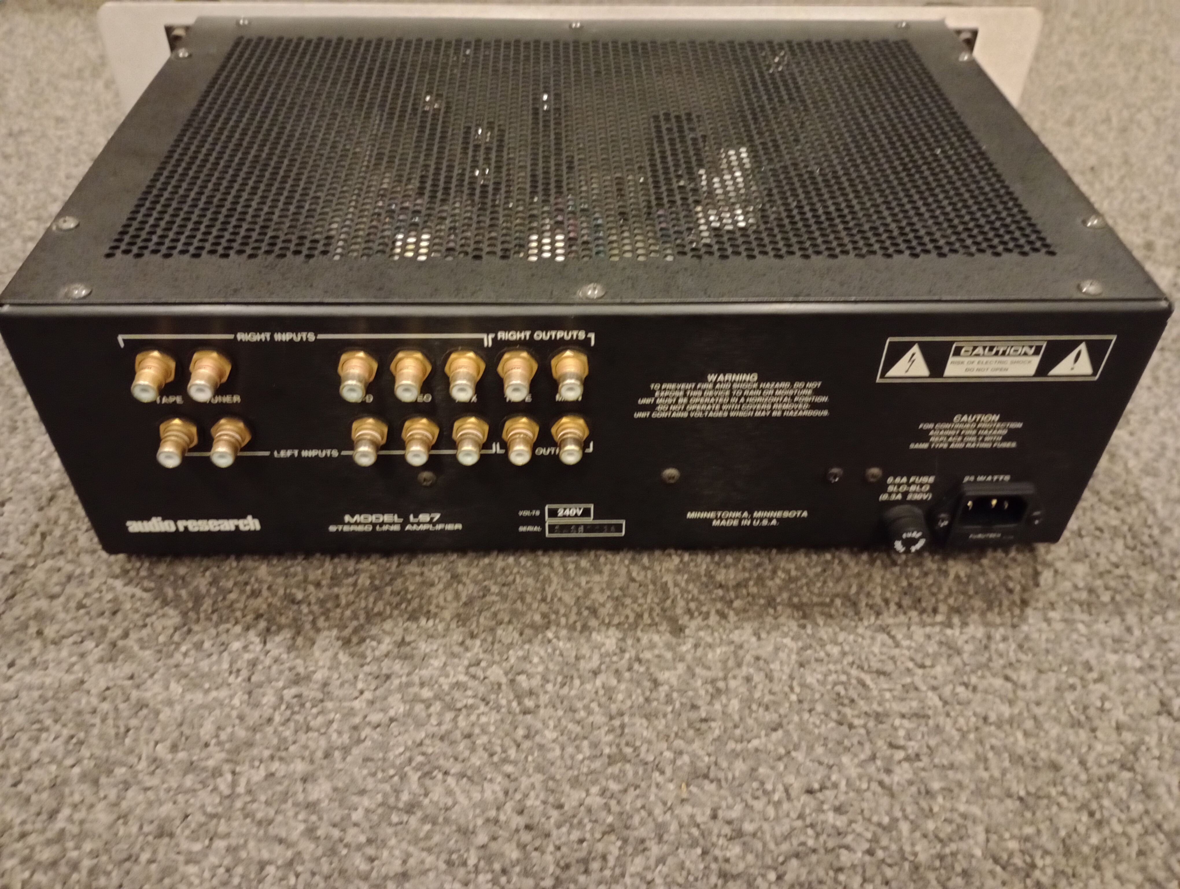 Audio reaserch LS7 line stage |﻿ Stereo, Home Cinema, Headphones Components