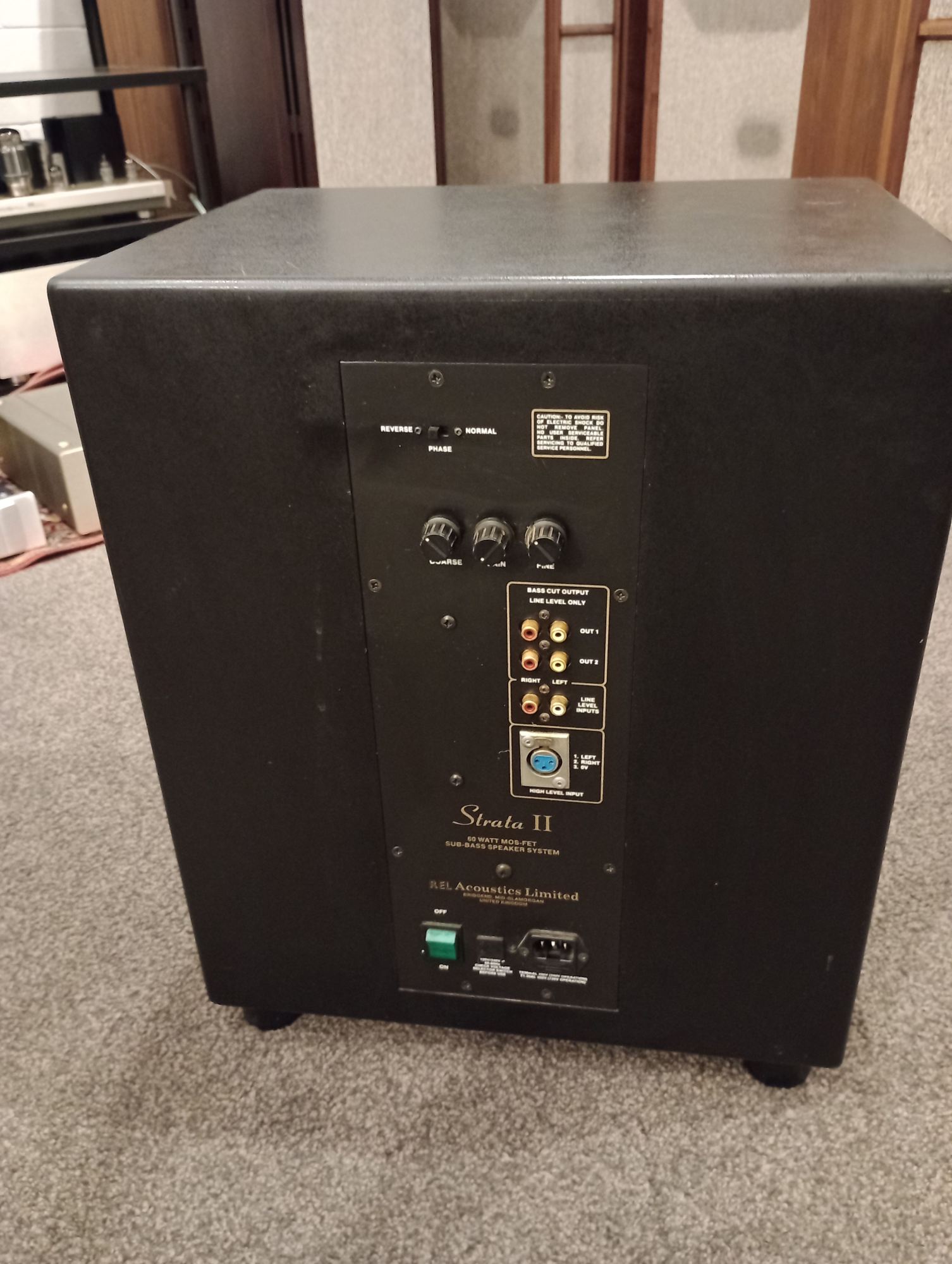 REL strata 2 subwoofer - Stereo, Home Cinema, Headphones Components ...