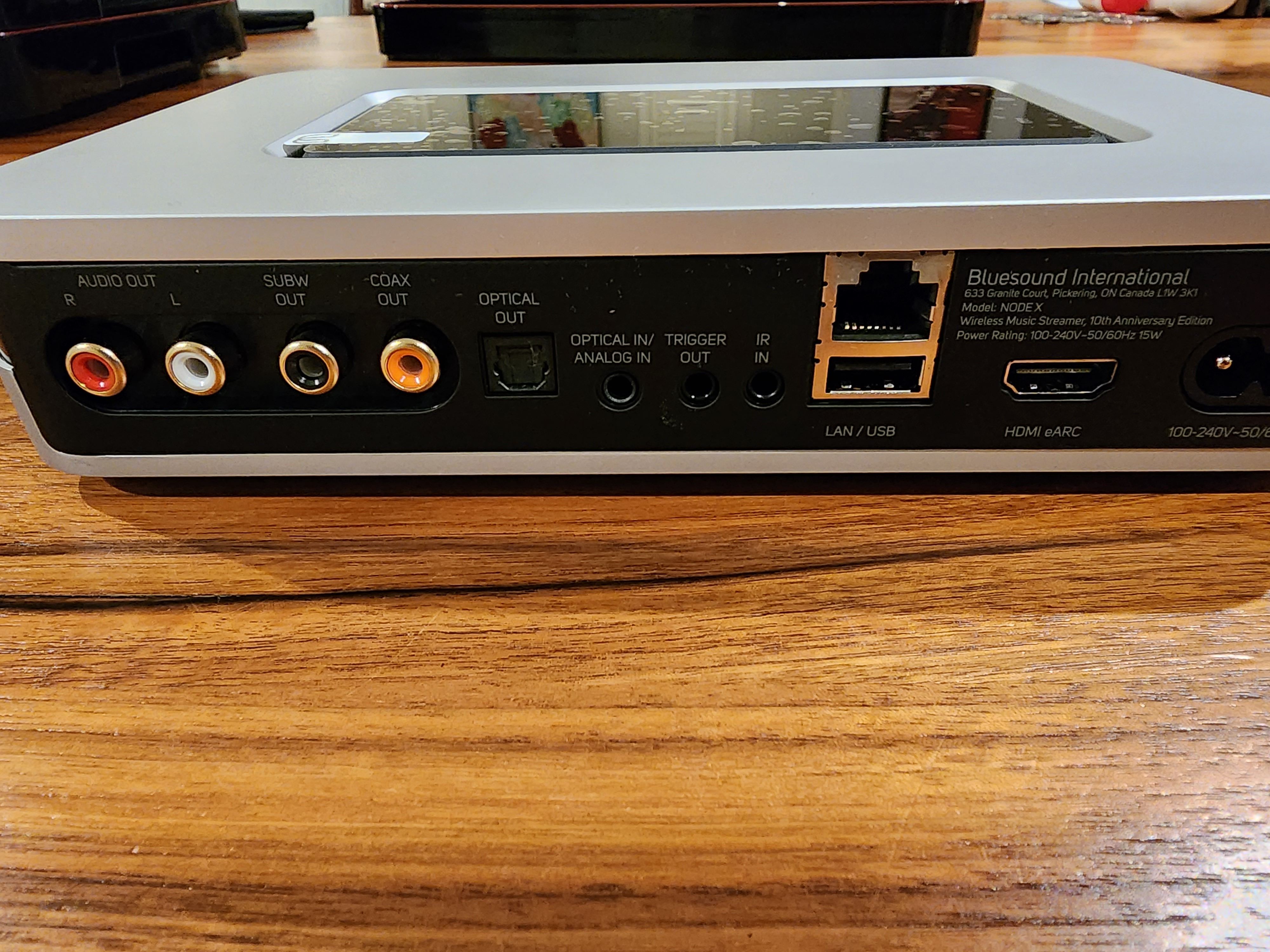 Bluesound NODE X 10th Special Edition Hi-Res Music Streamer - Stereo ...