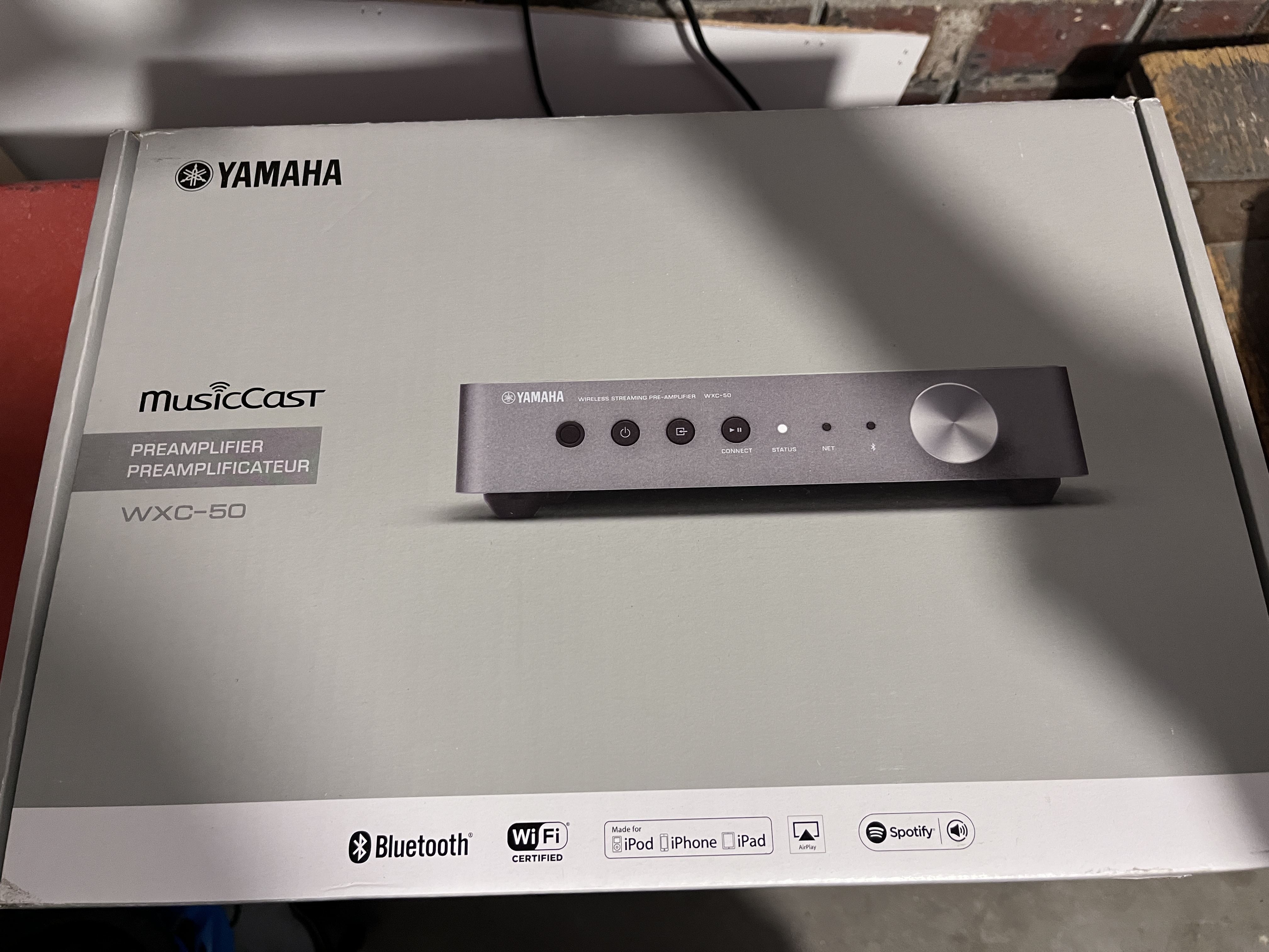 Yamaha WXC-50 MusicCast streamer preamlifier - Stereo, Home Cinema ...
