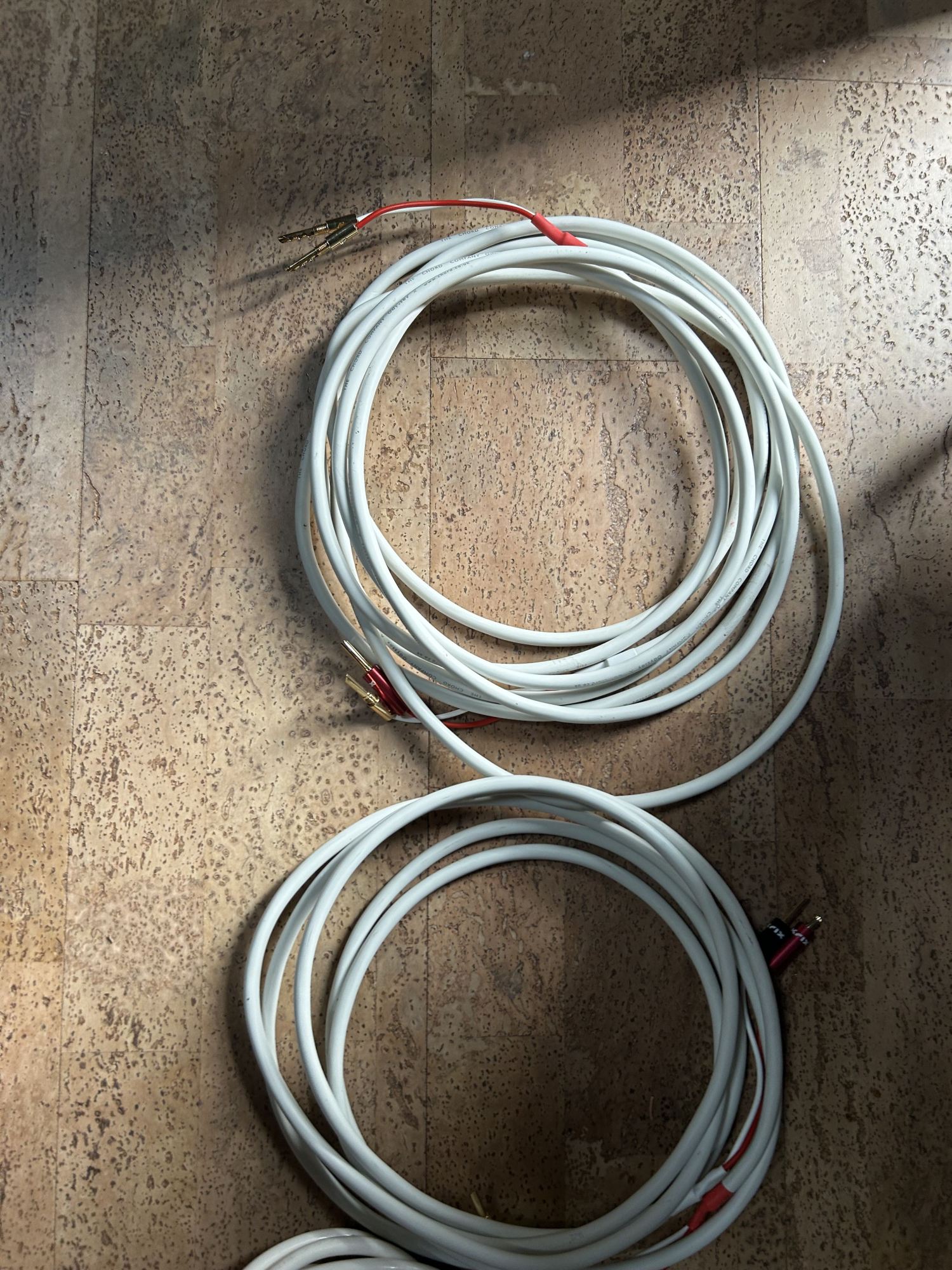 4m + 6m speaker cable Chord Odyssey X |﻿ Hi-Fi and Cinema Cables ...