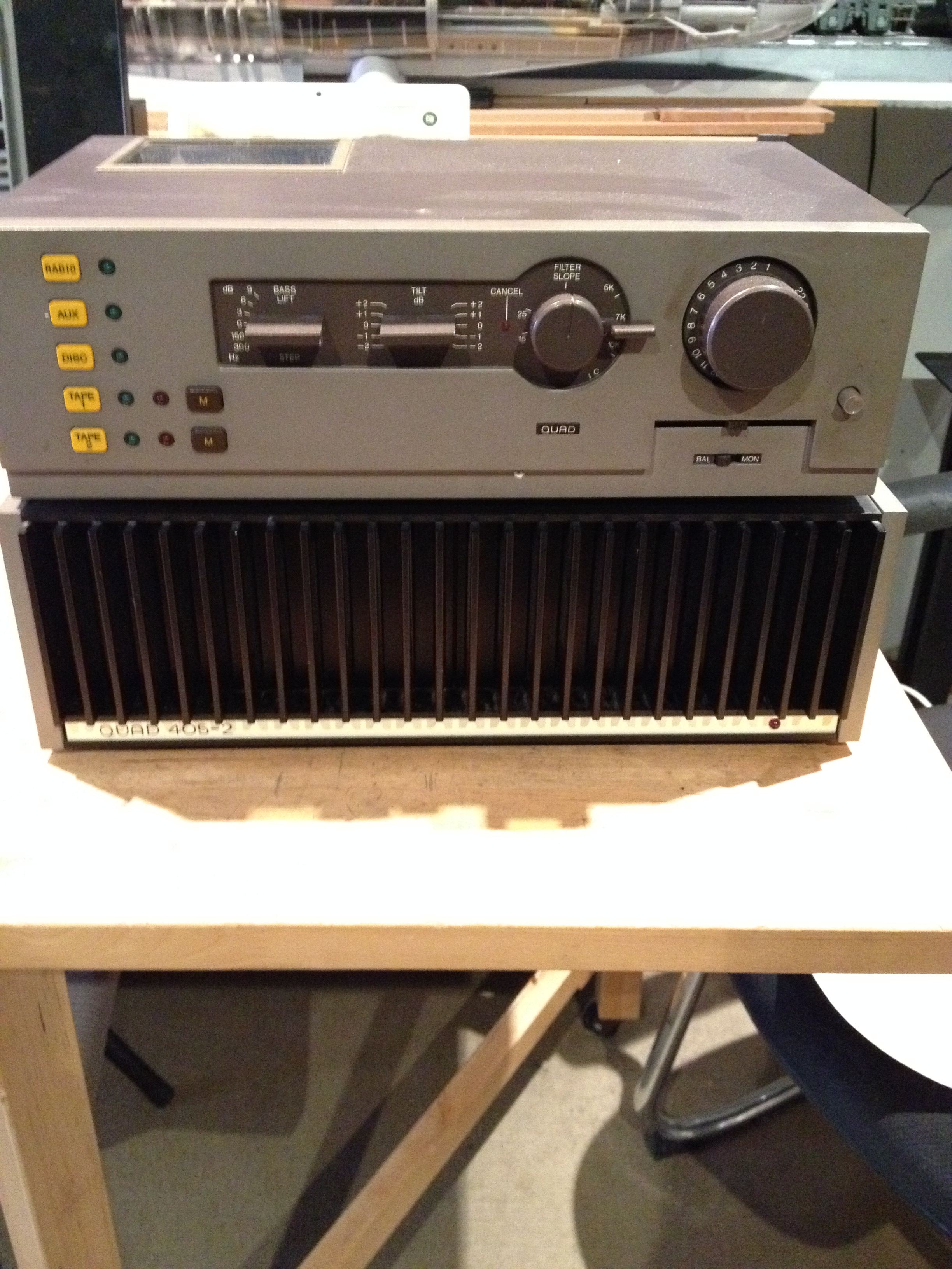 SOLD ELSEWHERE: QUAD 405-2 Power Amp - Stereo, Home Cinema, Headphones ...