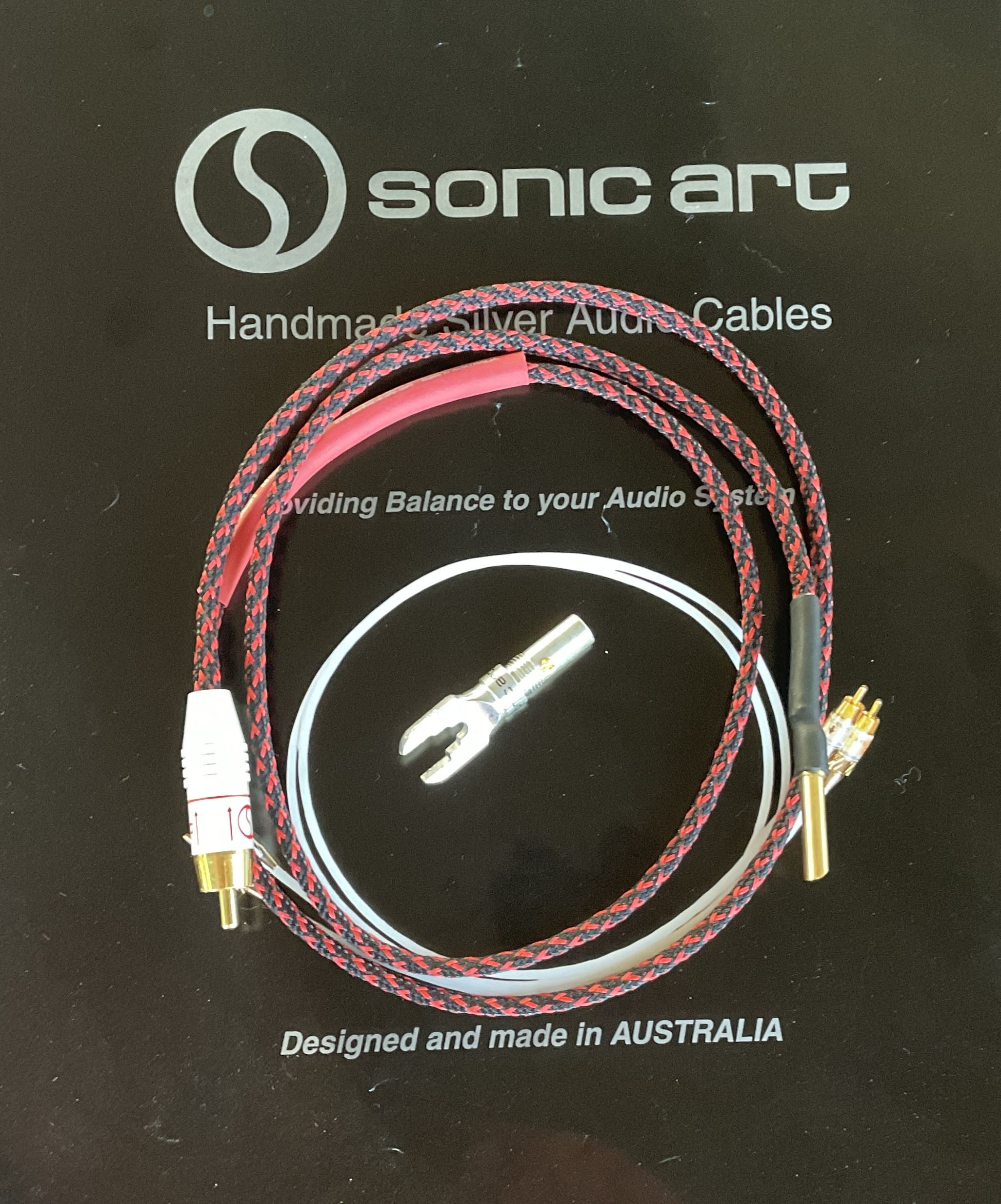 SONIC ART GROUND CABLES (2 @ 1 meter long) - Hi-Fi and Cinema Cables ...