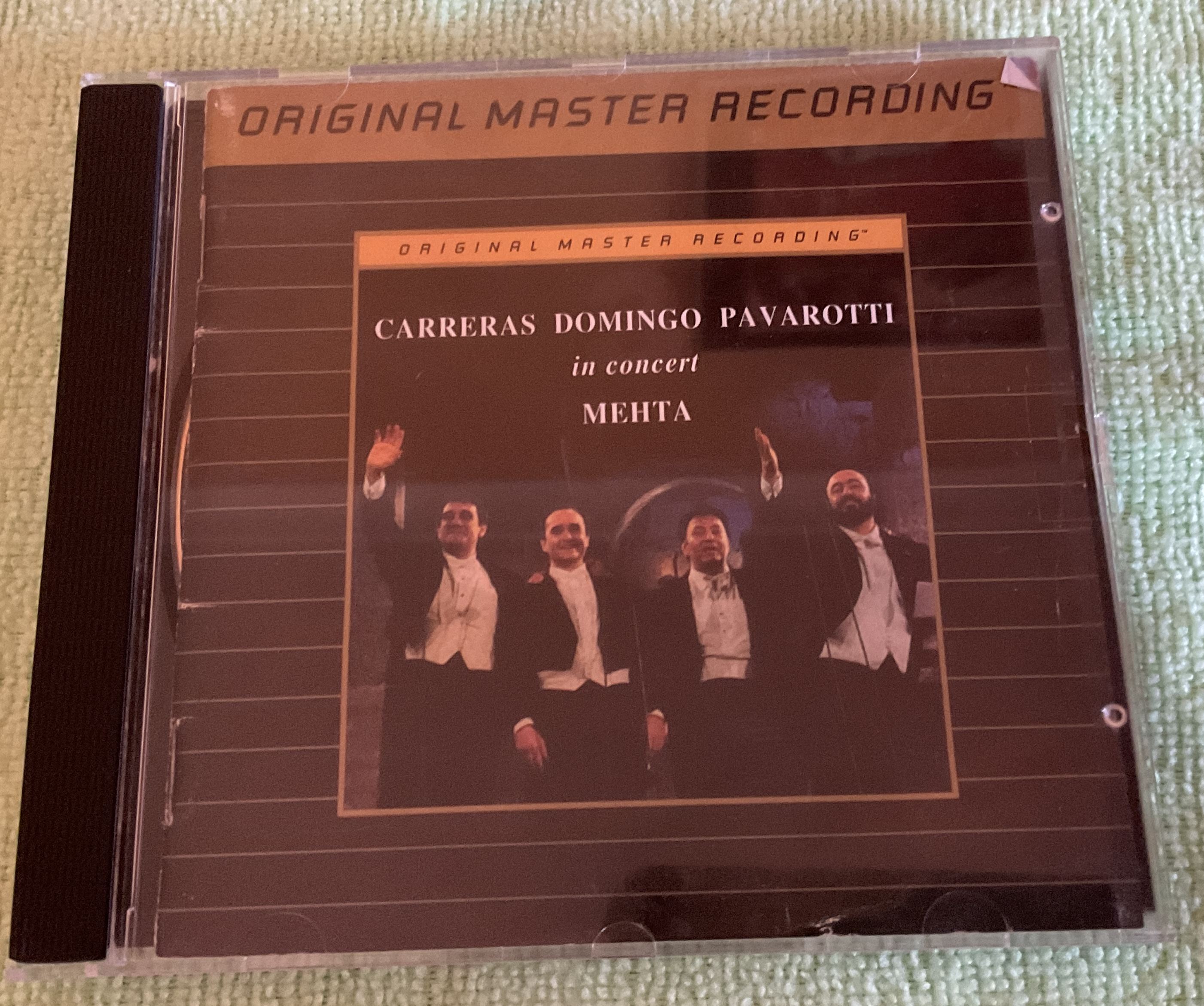 Carreras, Domingo, Pavarotti "IN CONCERT" MOFI ULTRADISC CD |﻿ Vinyl ...