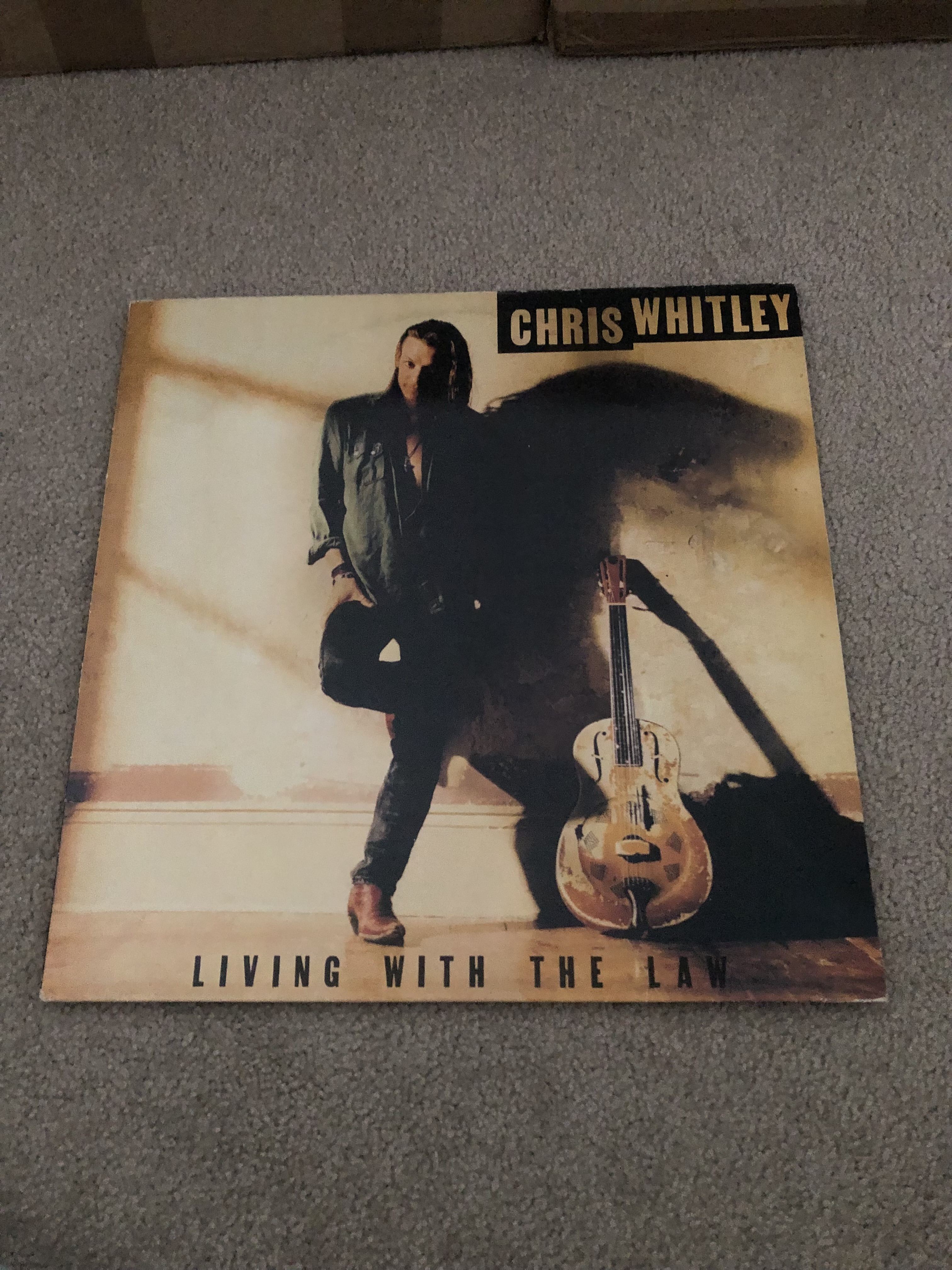 Chris Whitley - Living With The Law 1991 Vinyl Record LP |﻿ Vinyl, CD ...