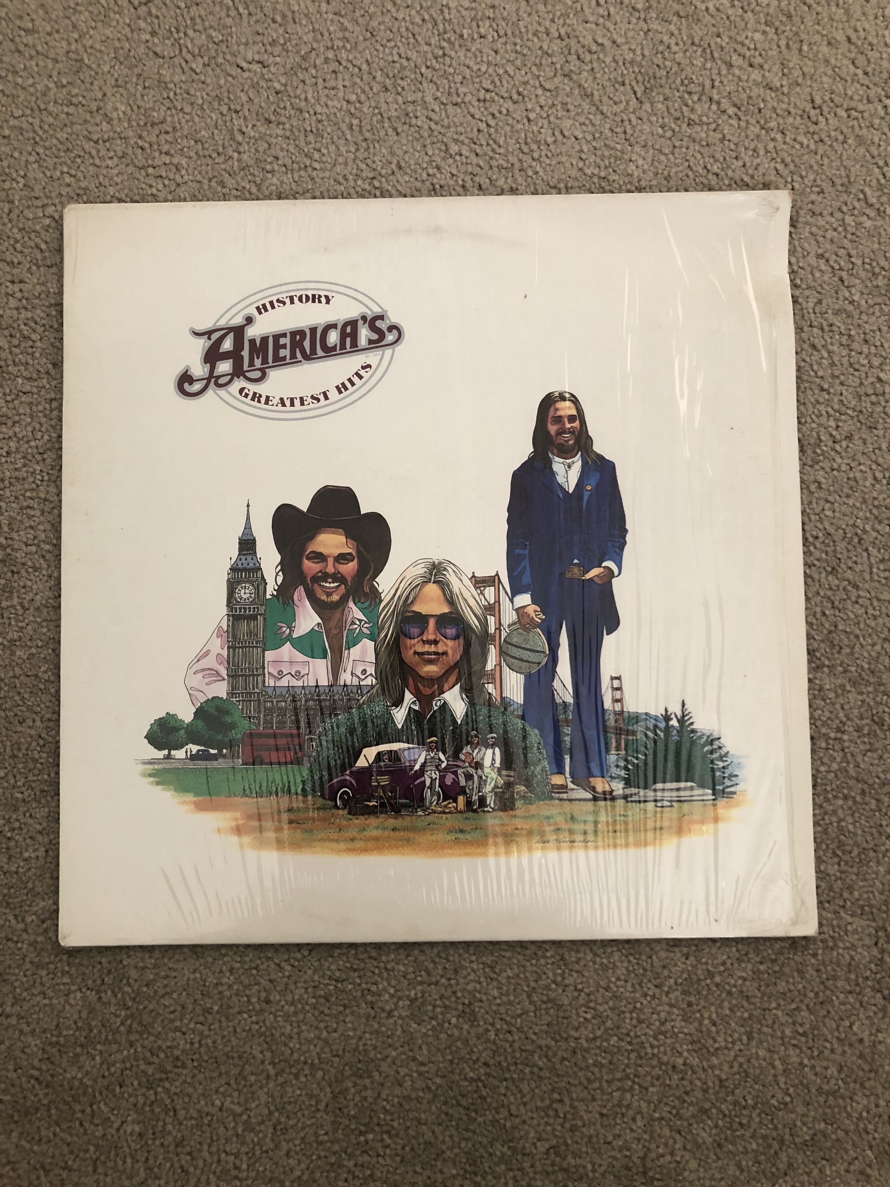 America - History 1975 Vinyl Record LP |﻿ Vinyl, CD, and Blu-ray