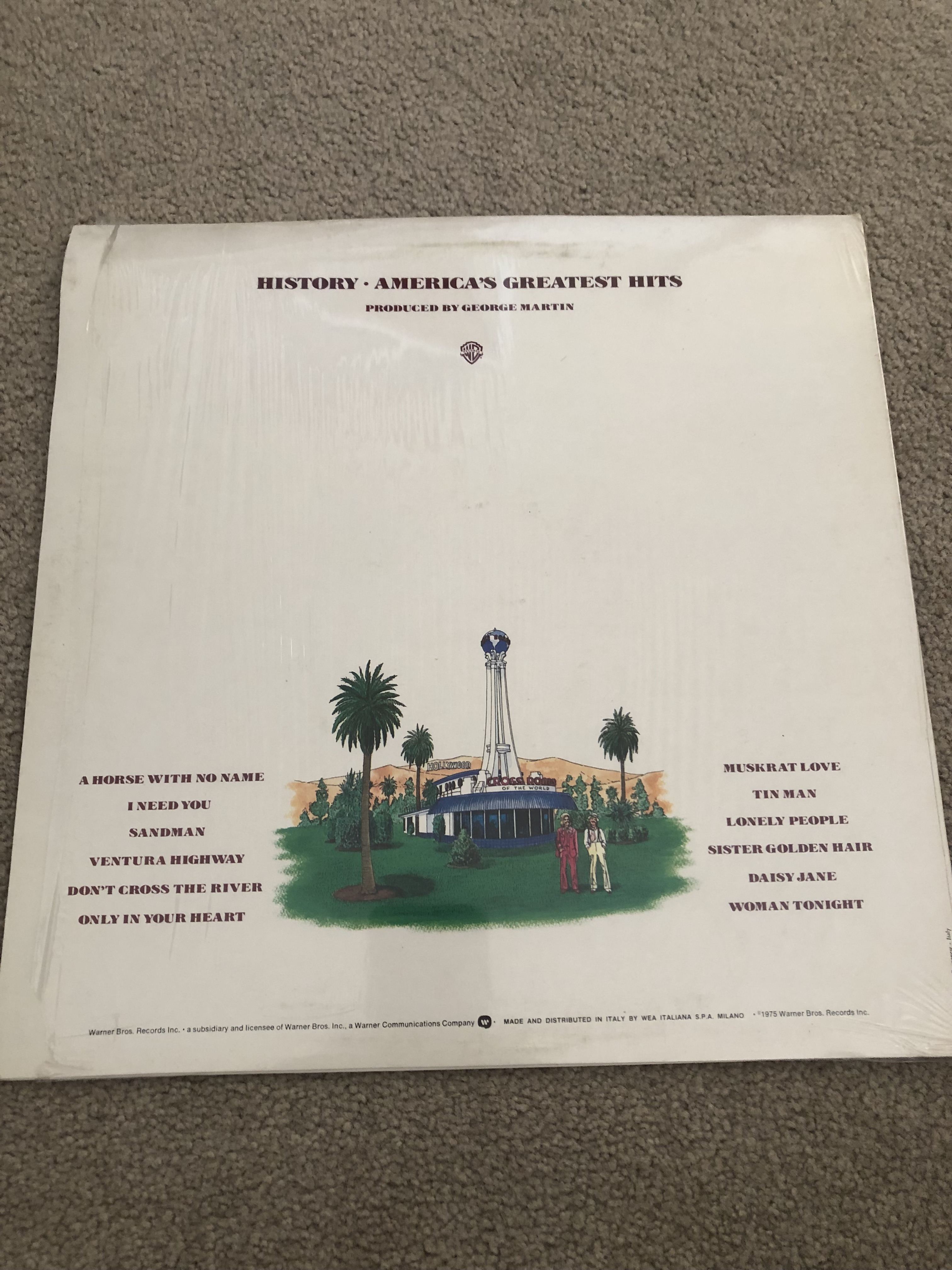 America - History 1975 Vinyl Record LP |﻿ Vinyl, CD, and Blu-ray